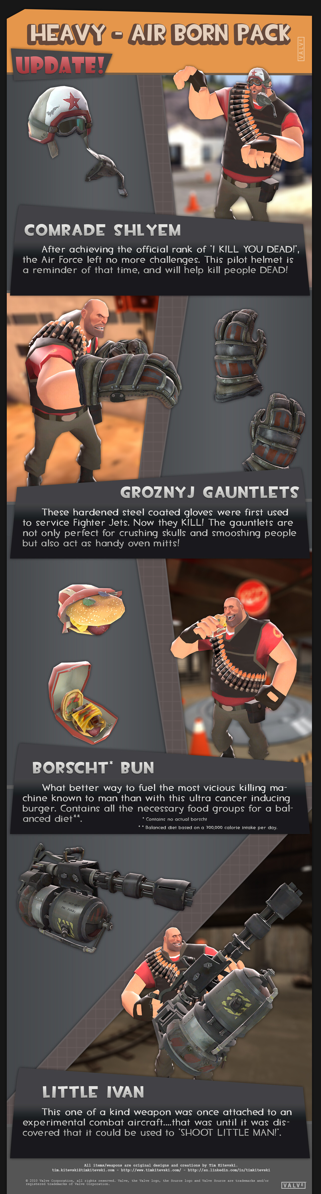 ArtStation - TF2 Heavy - Item Replacement Promo