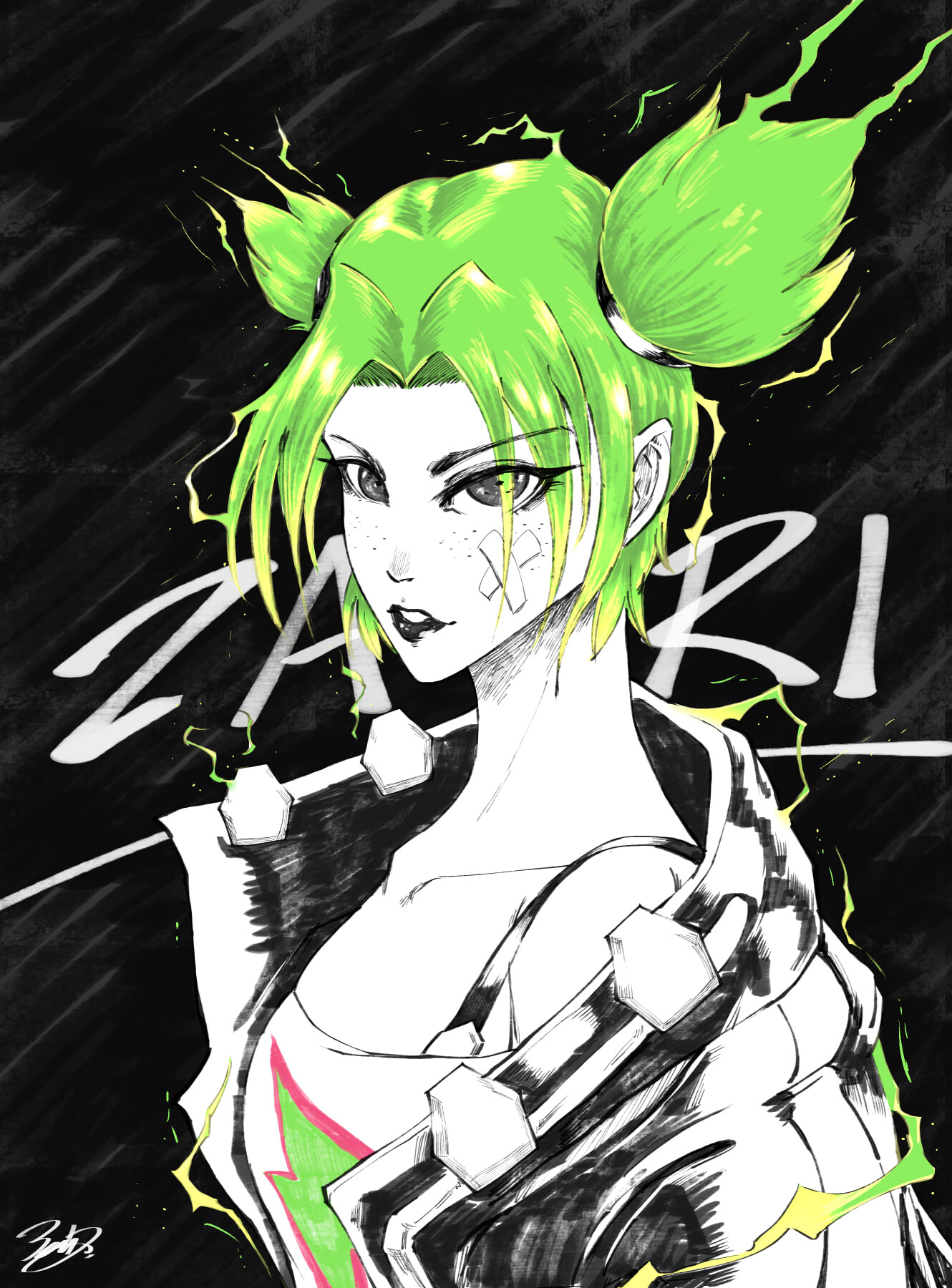 ArtStation - Zeri - League Of Legends