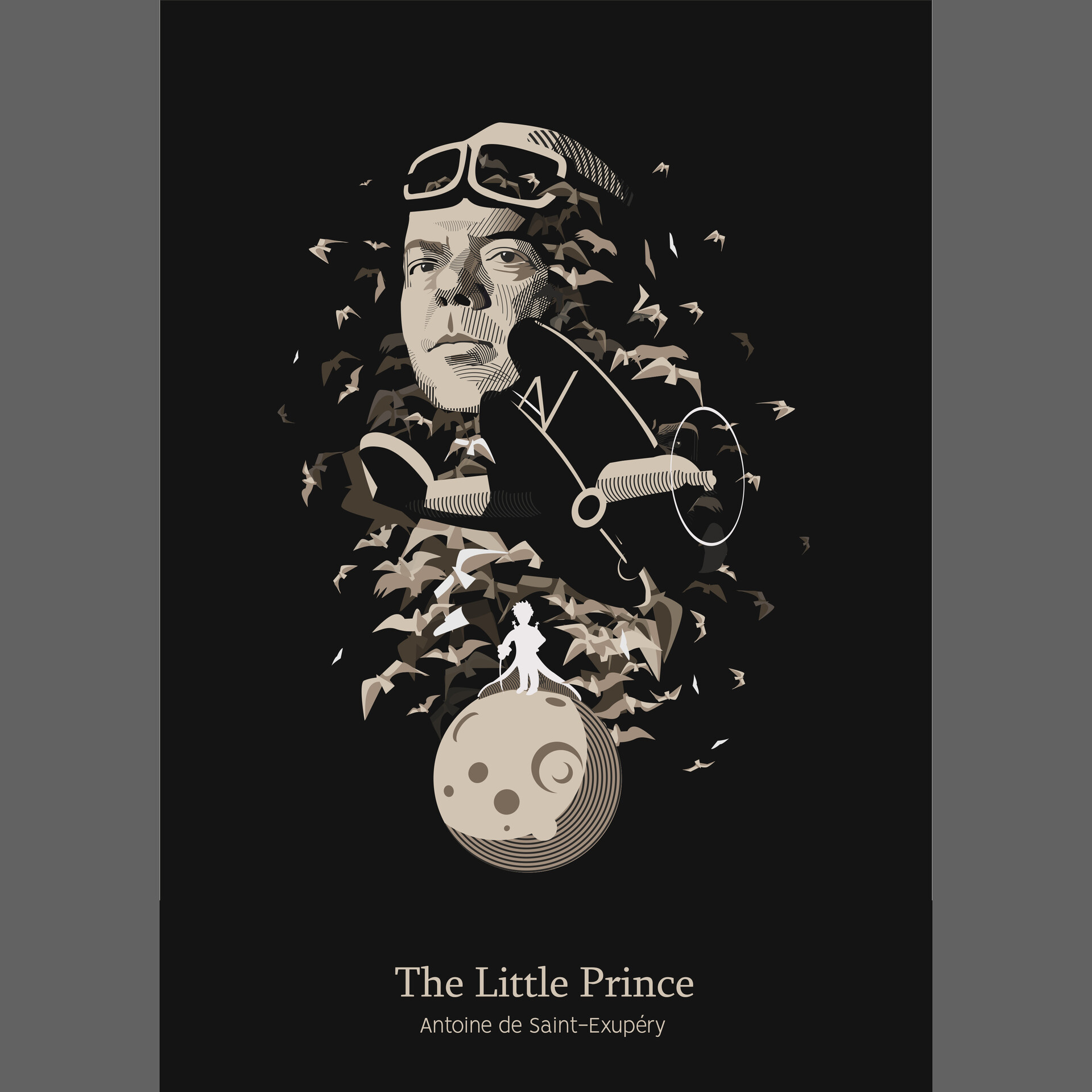 ArtStation - The Little Prince, Citadelle, The night flight. Antoine de ...