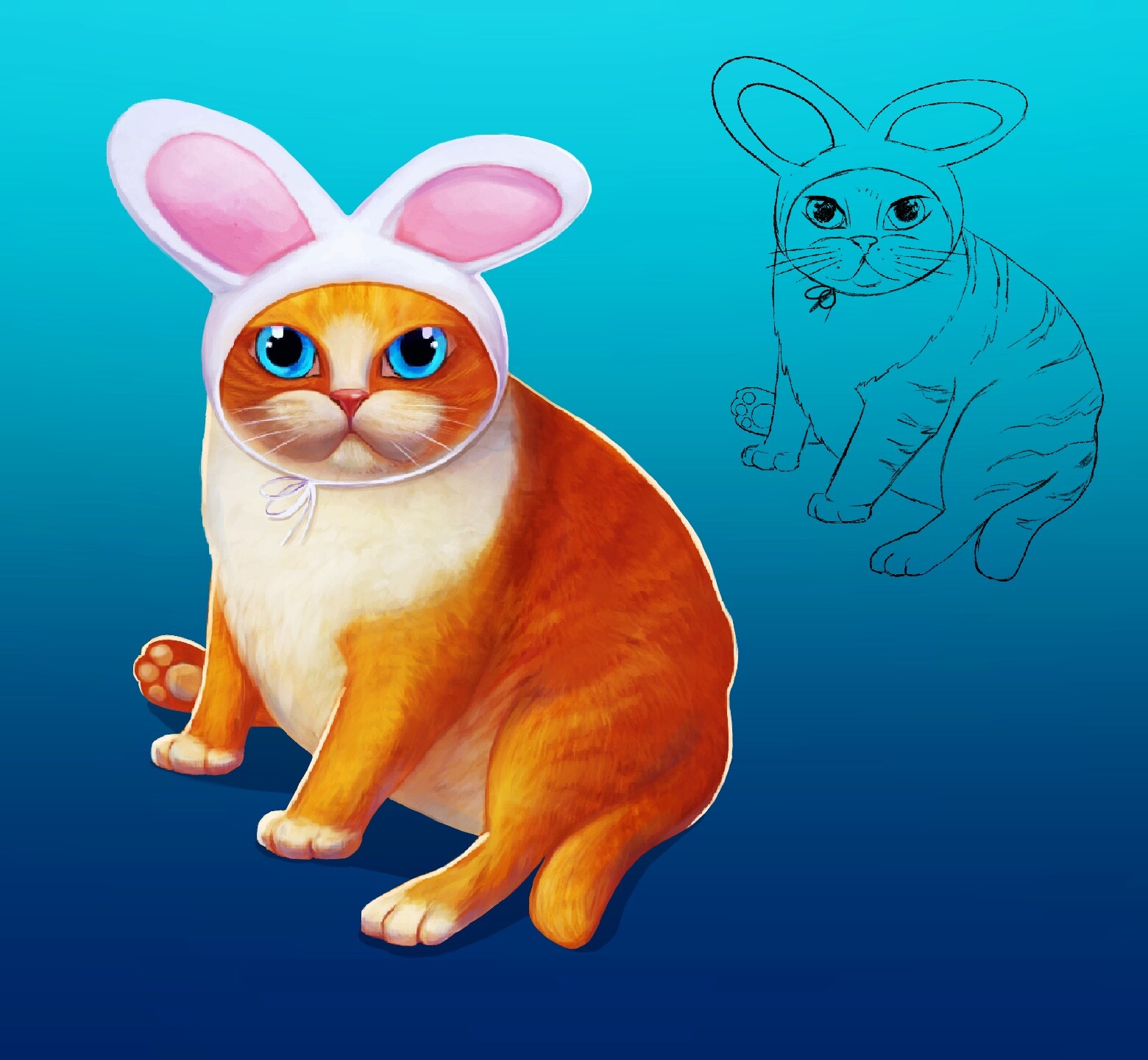 ArtStation - Grumpy cat