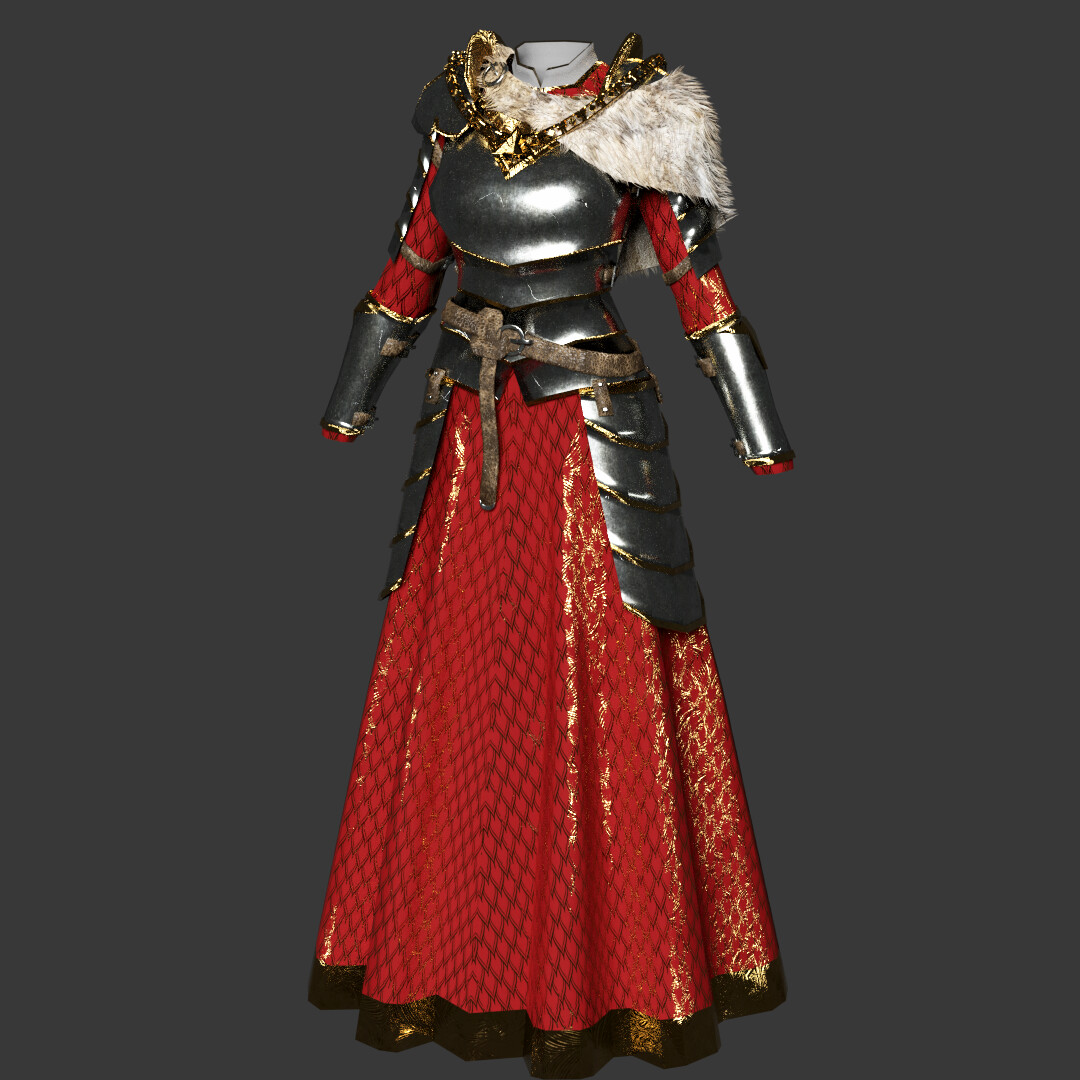 ArtStation - Dawn's Commander Armor