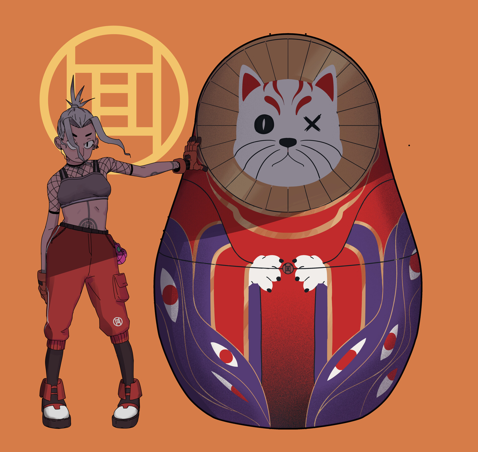ArtStation - Sasha the matryoshka craftmaster