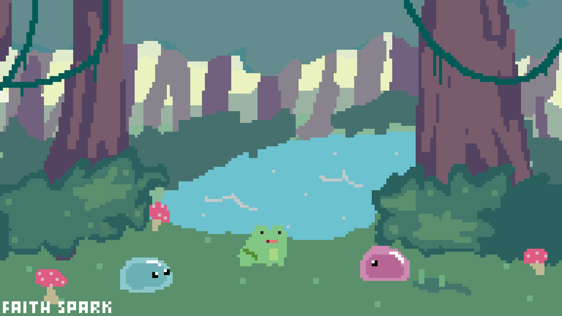 ArtStation - The Slime Forest