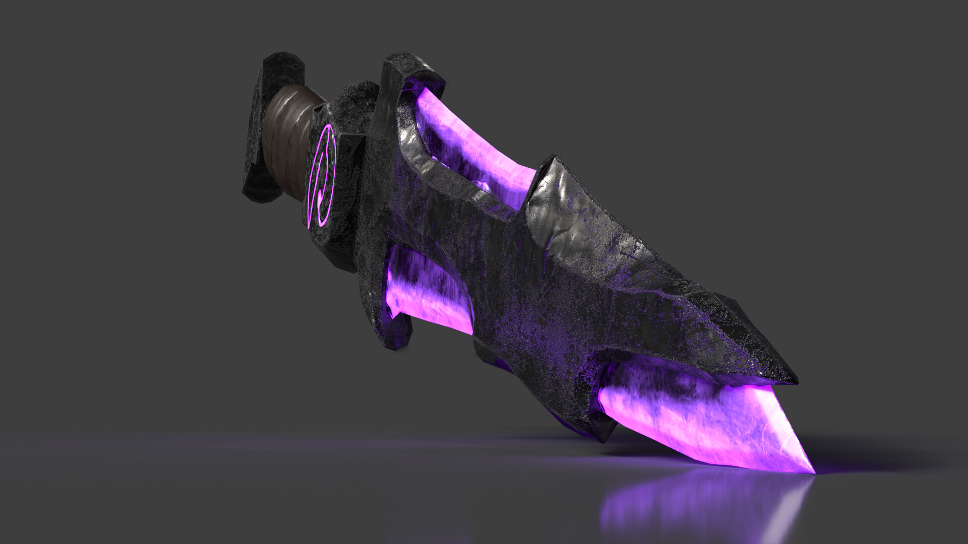 ArtStation - Purple stylized Dagger