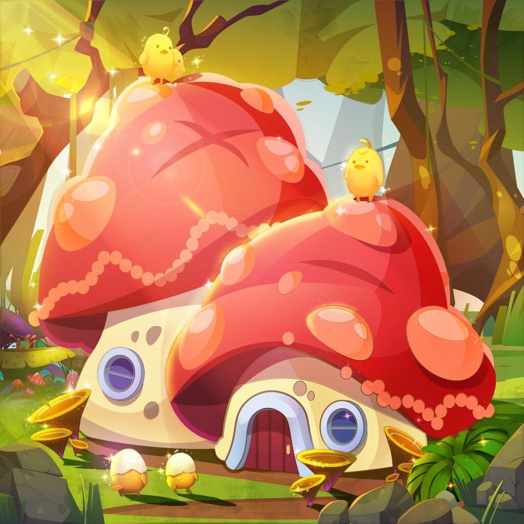 ArtStation - Mushroom House