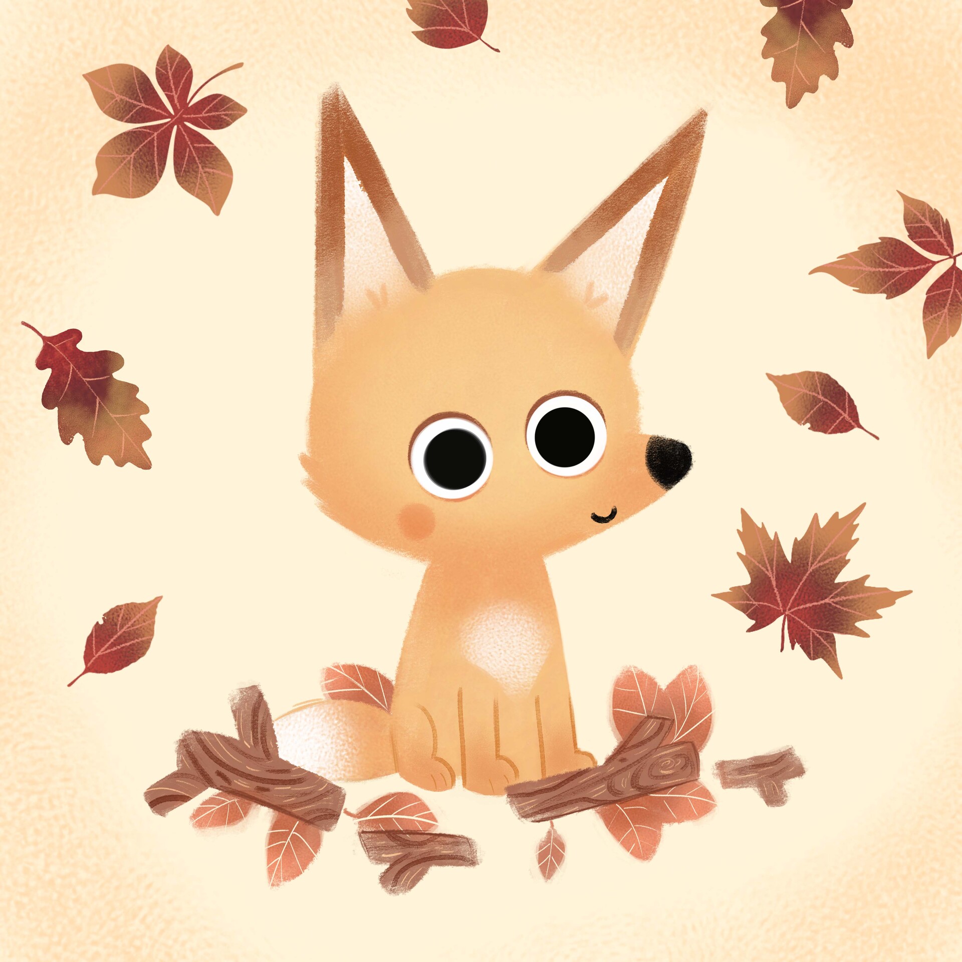 ArtStation - Baby fox