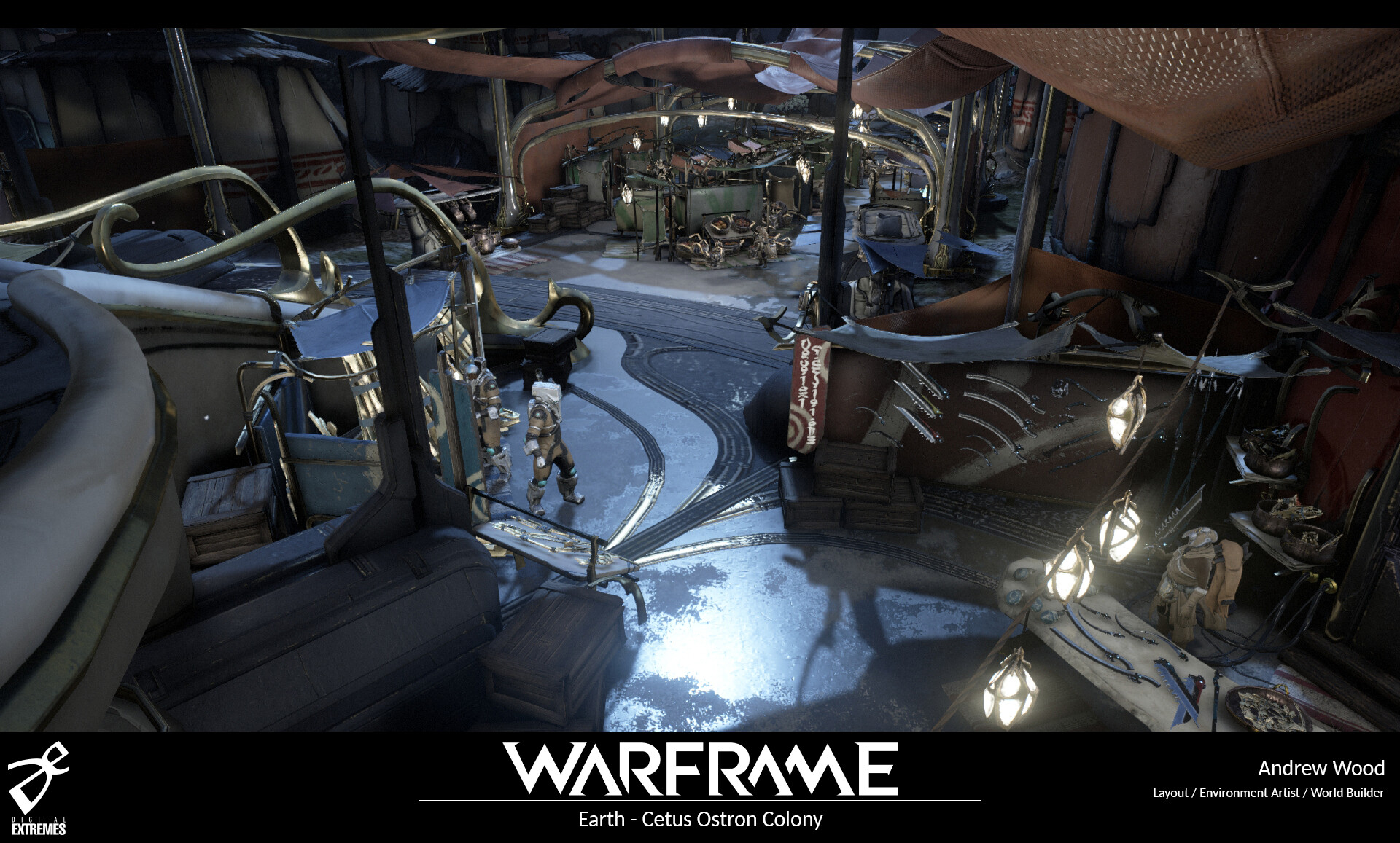 Andrew Wood - Digital Extremes - Warframe - Cetus