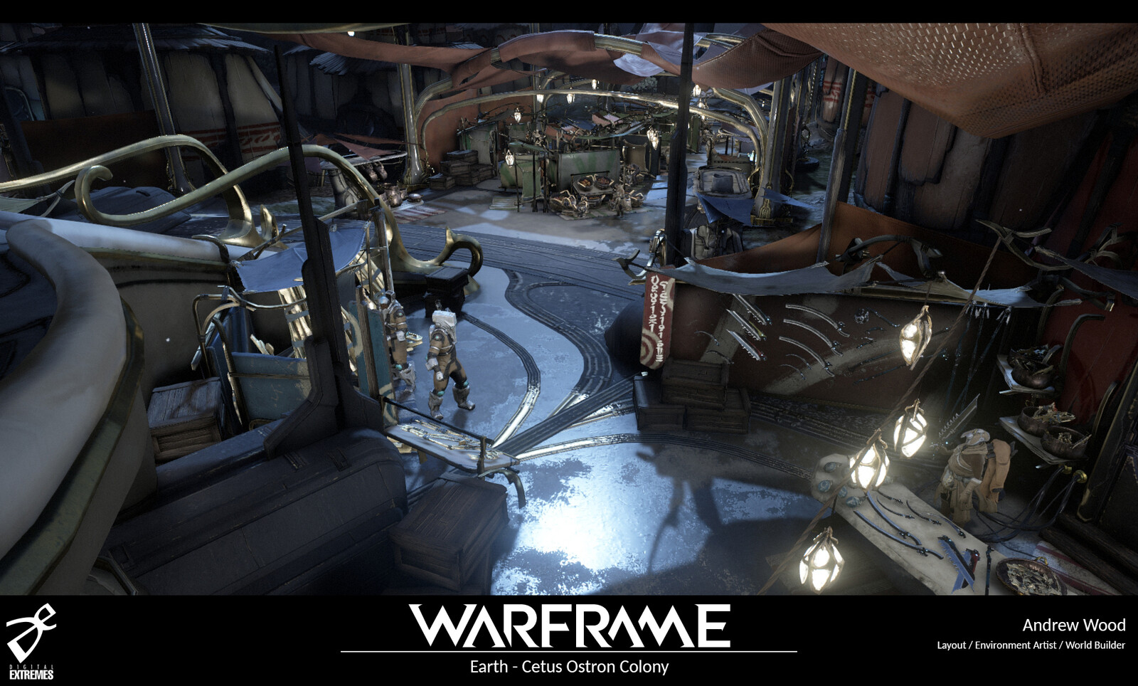 Andrew Wood - Digital Extremes - Warframe - Cetus
