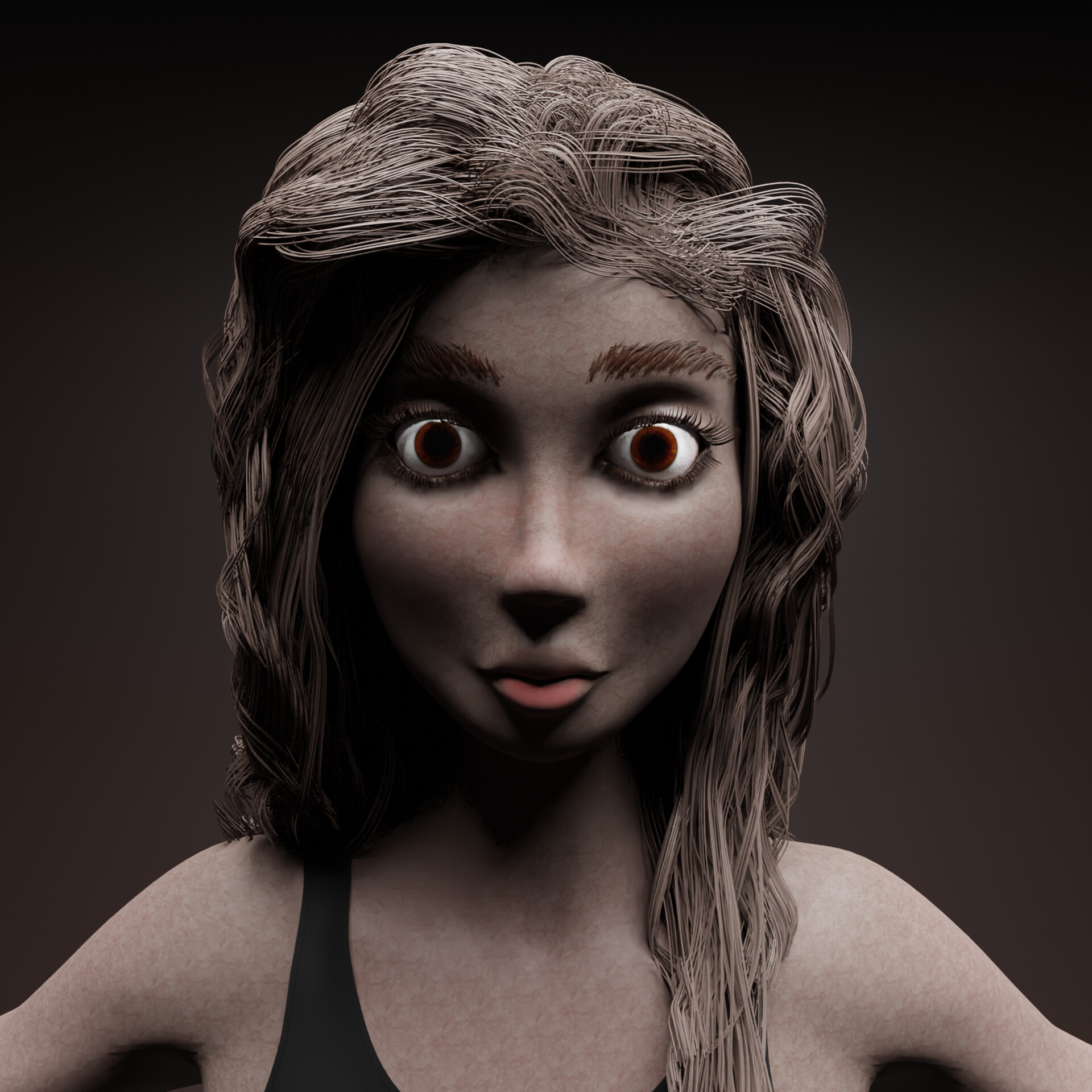 ArtStation - Mysterious girl