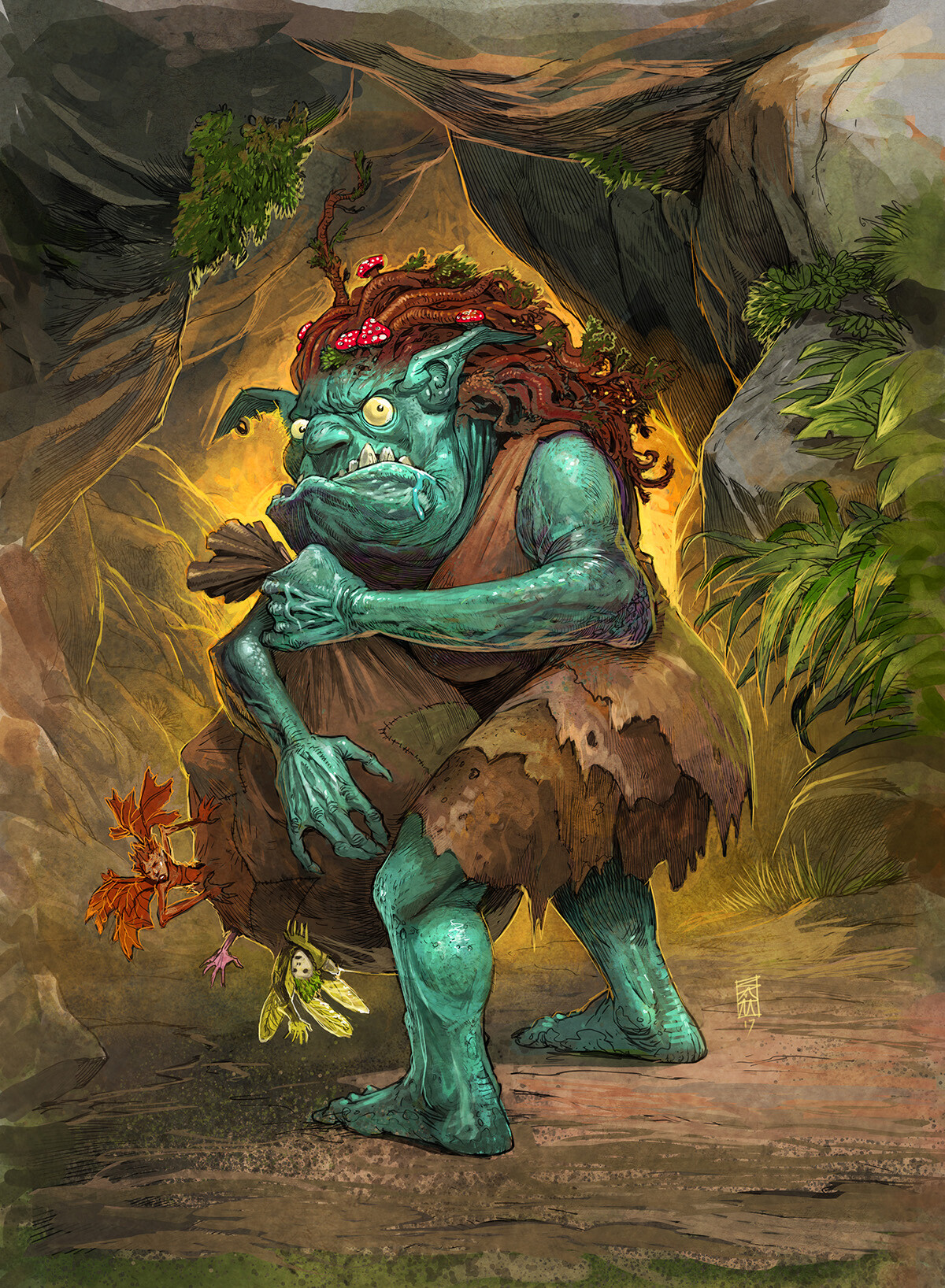 Greedy Goblin by Sean Andrew Murray : r/ImaginaryGoblins
