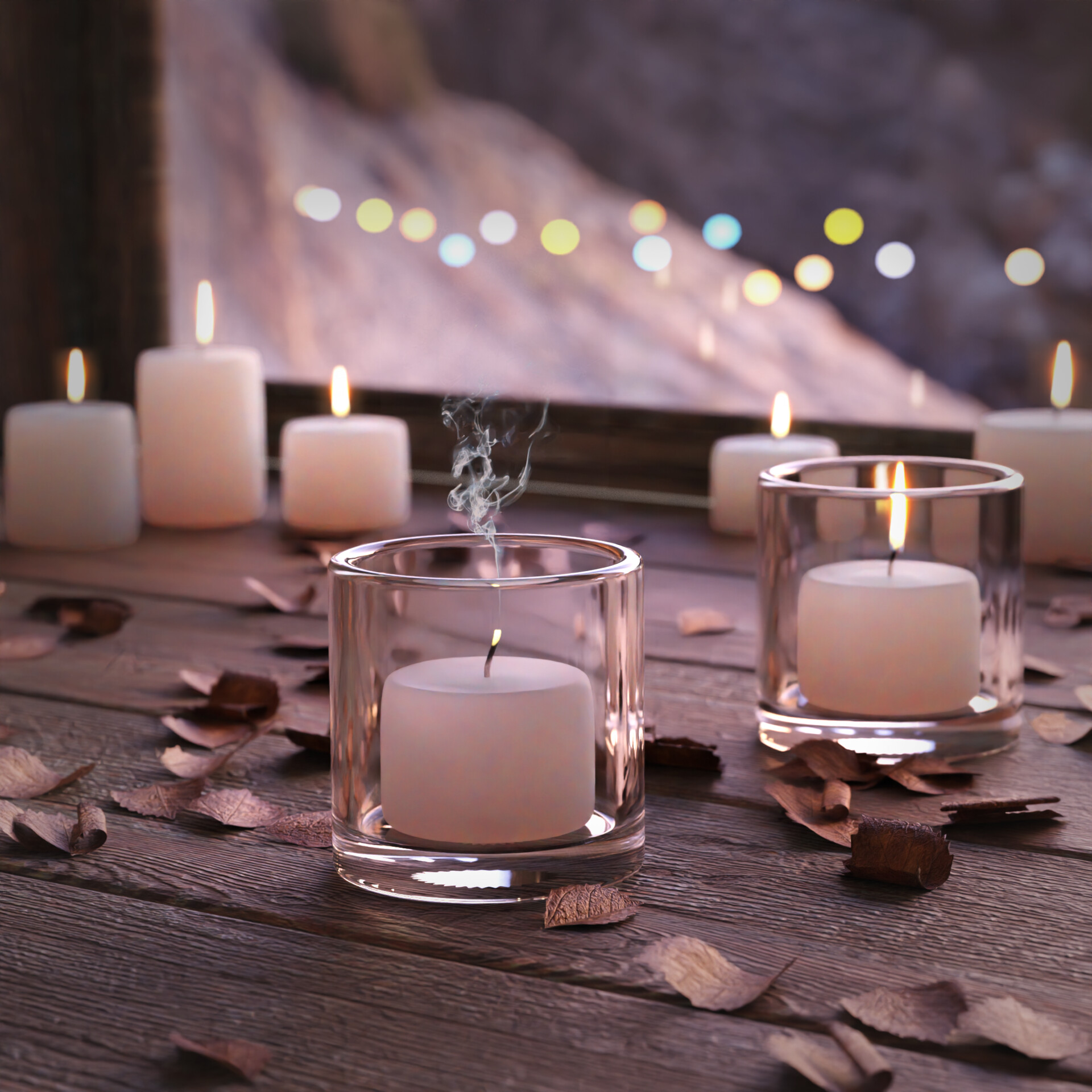 ArtStation - Candle Set