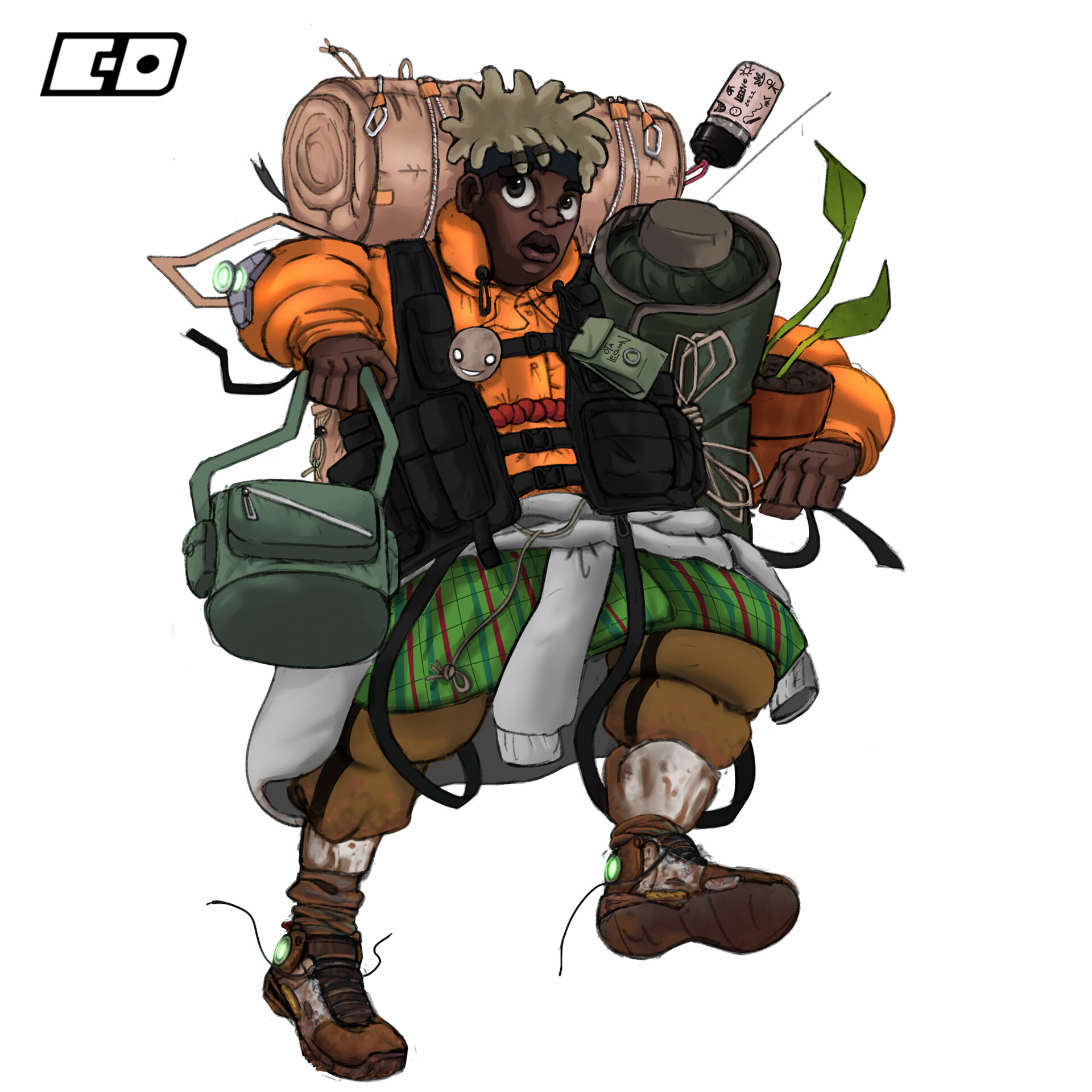 ArtStation - Camping Day