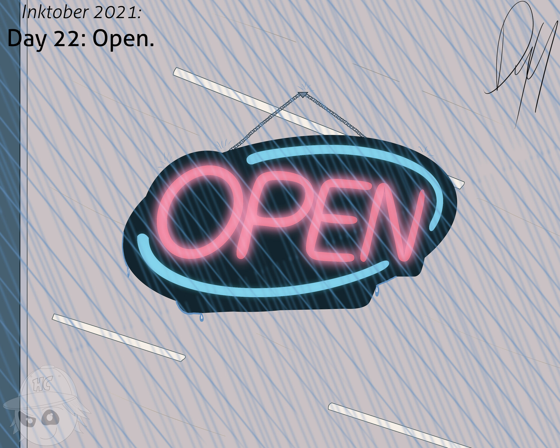 ArtStation - Inktober 2021 Day 22: Open