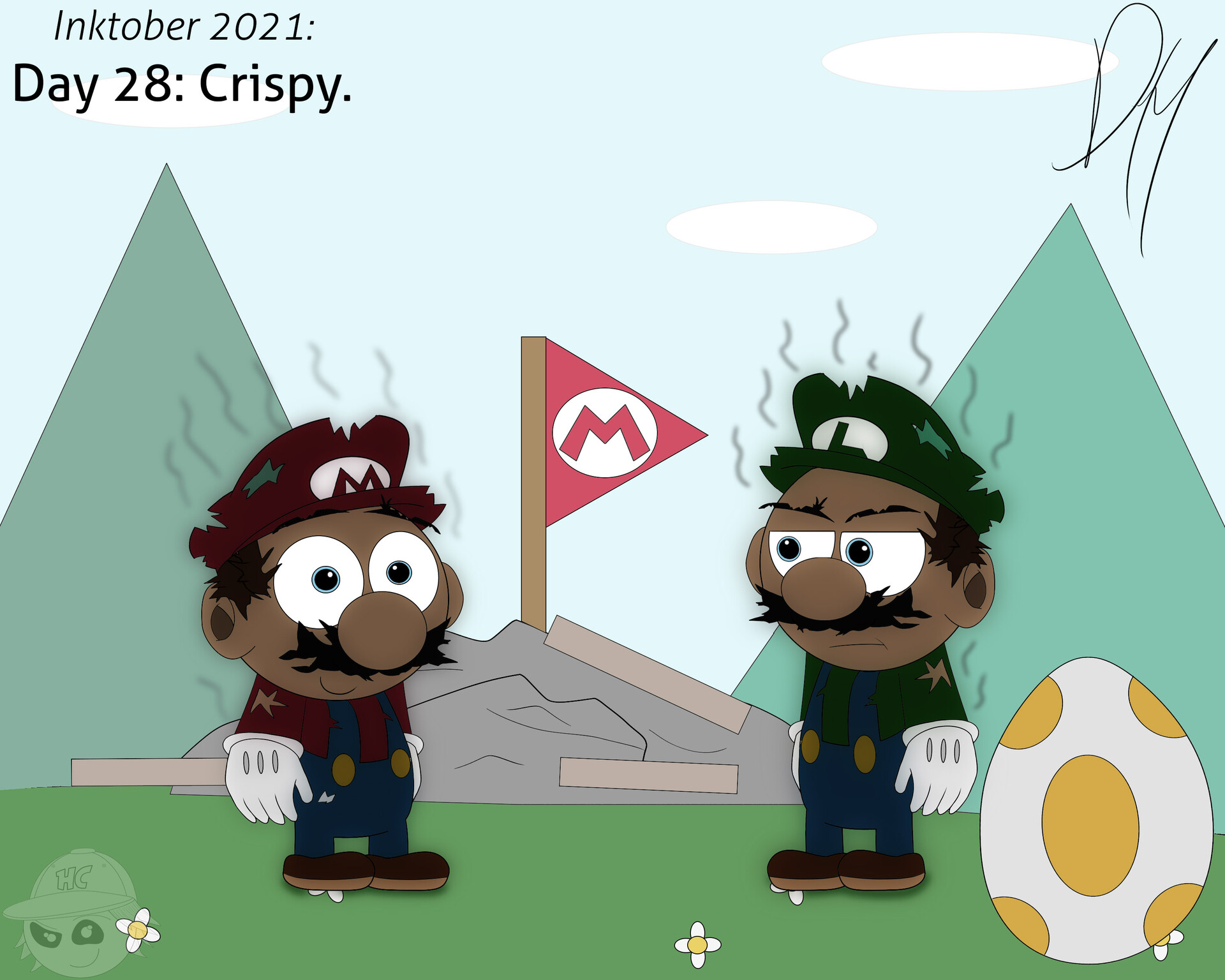 ArtStation - Inktober 2021 Day 28: Crispy