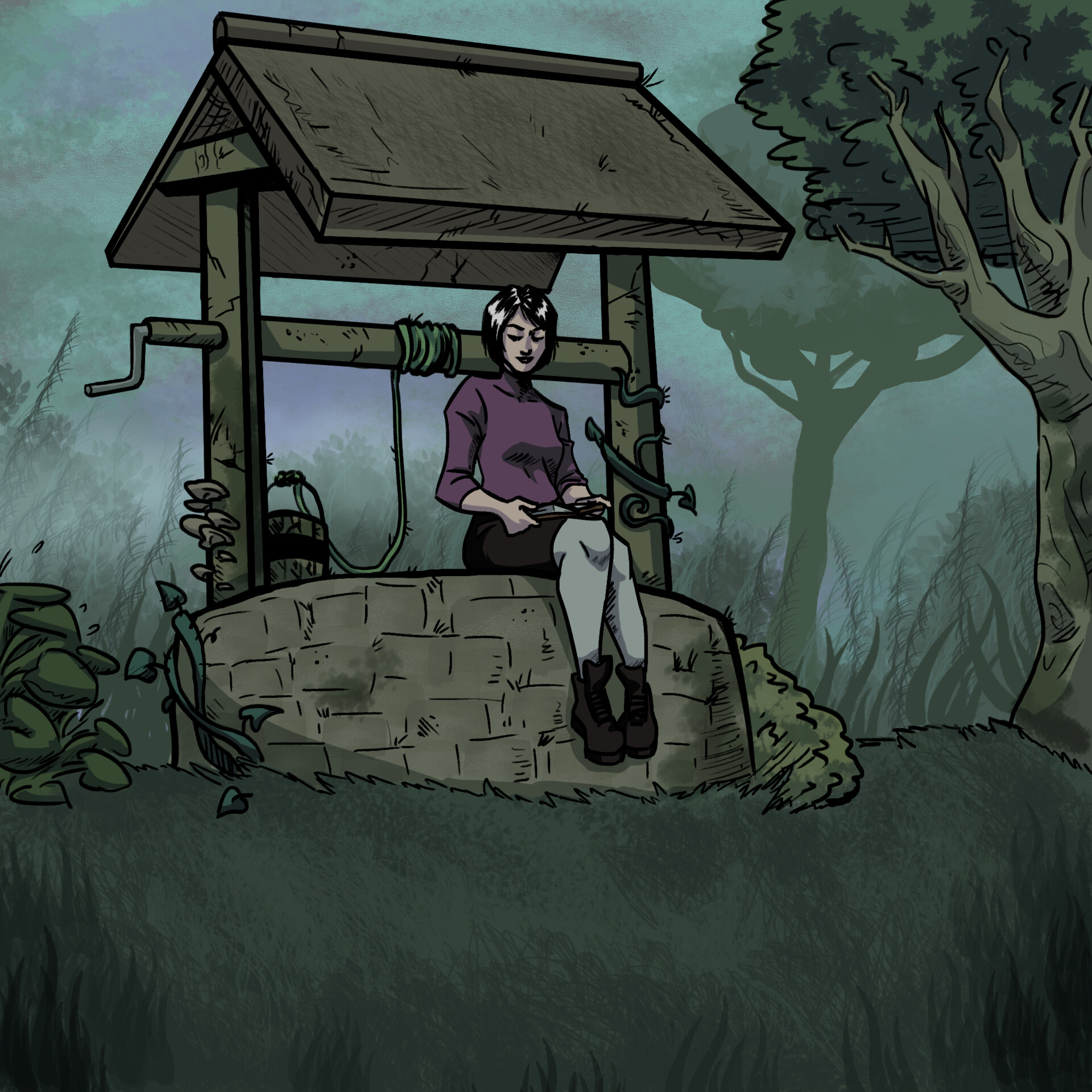 Naite Saz - Abandoned Well