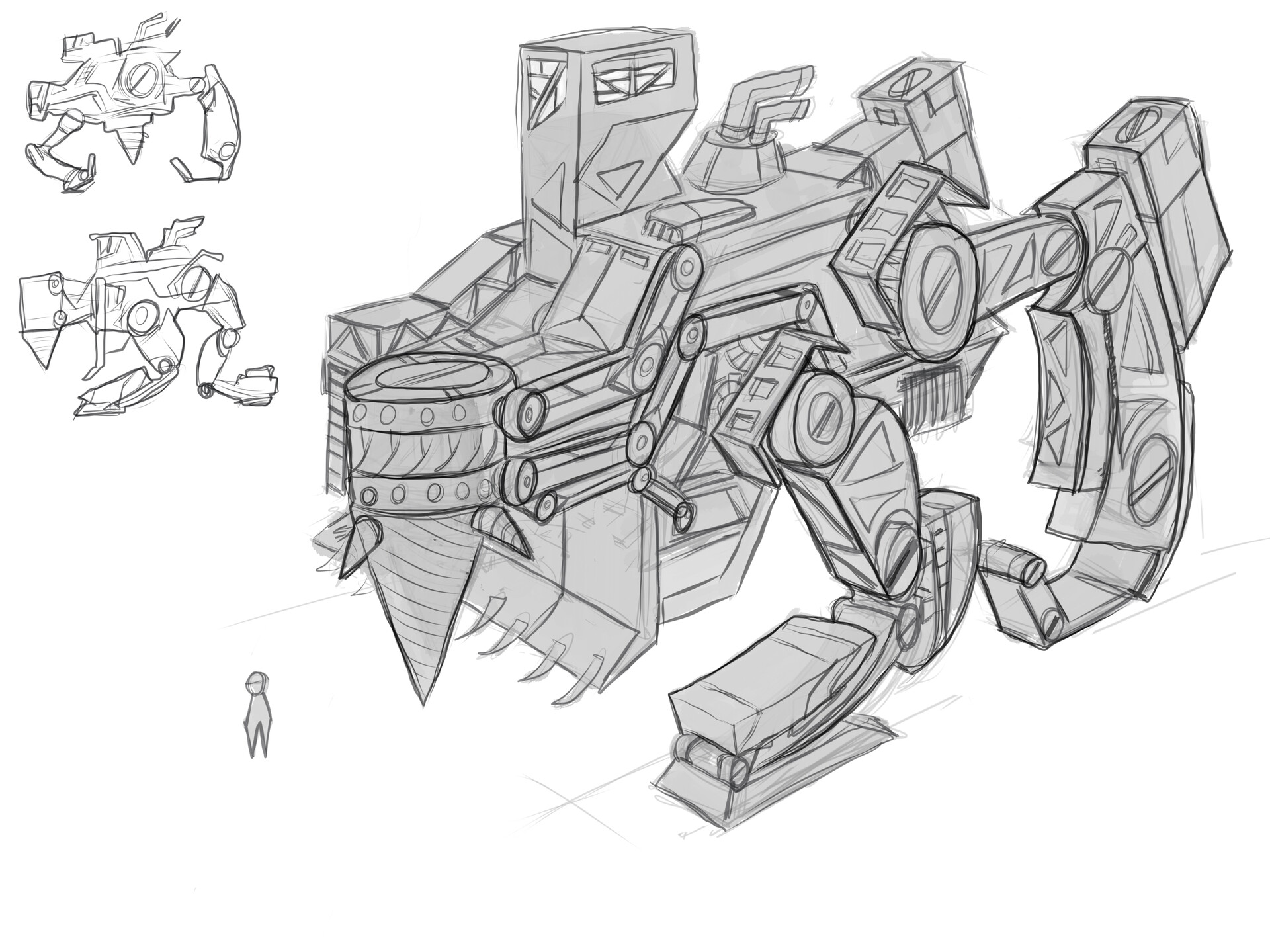 ArtStation - robot concept