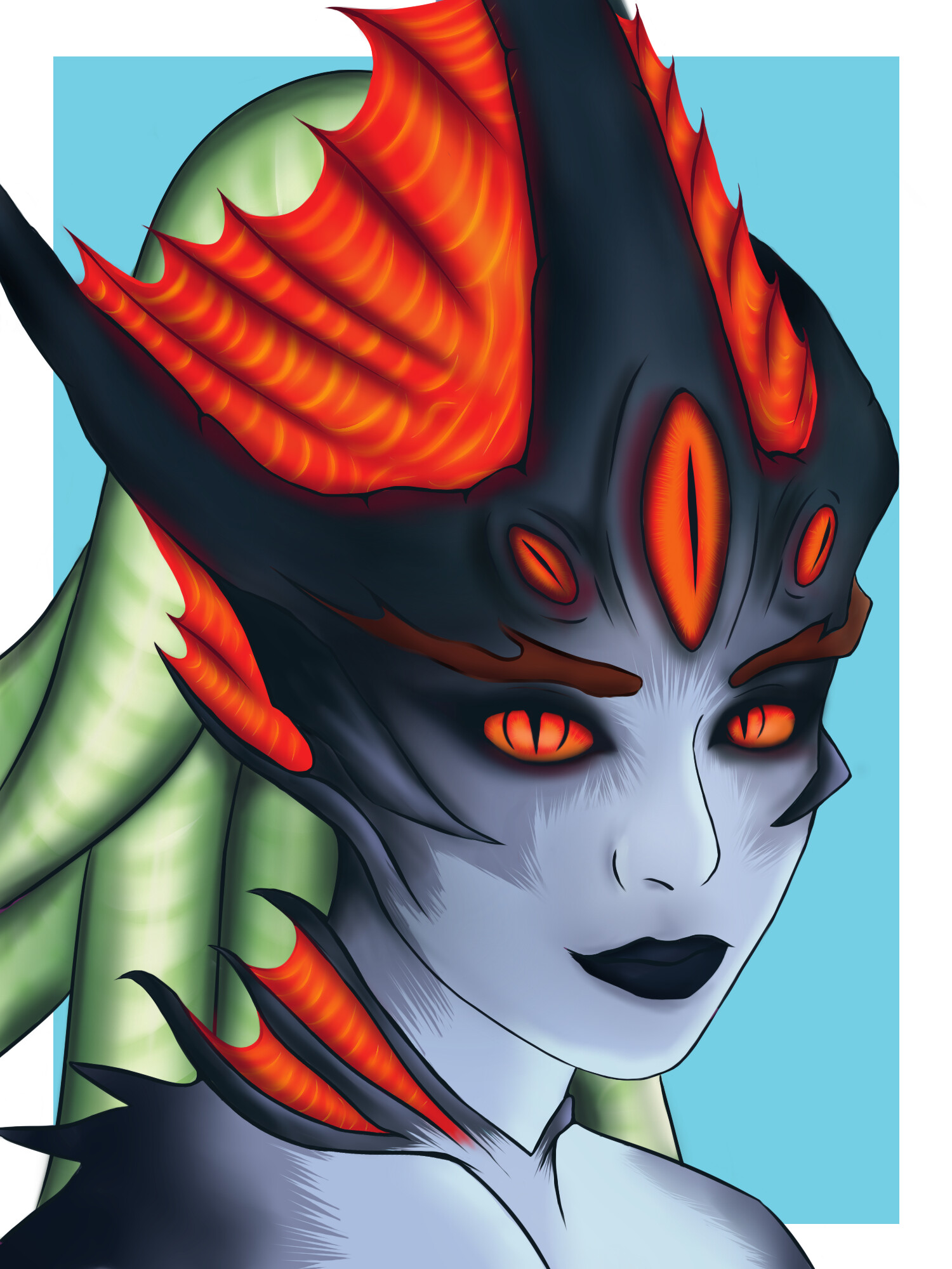 ArtStation - Queen azshara