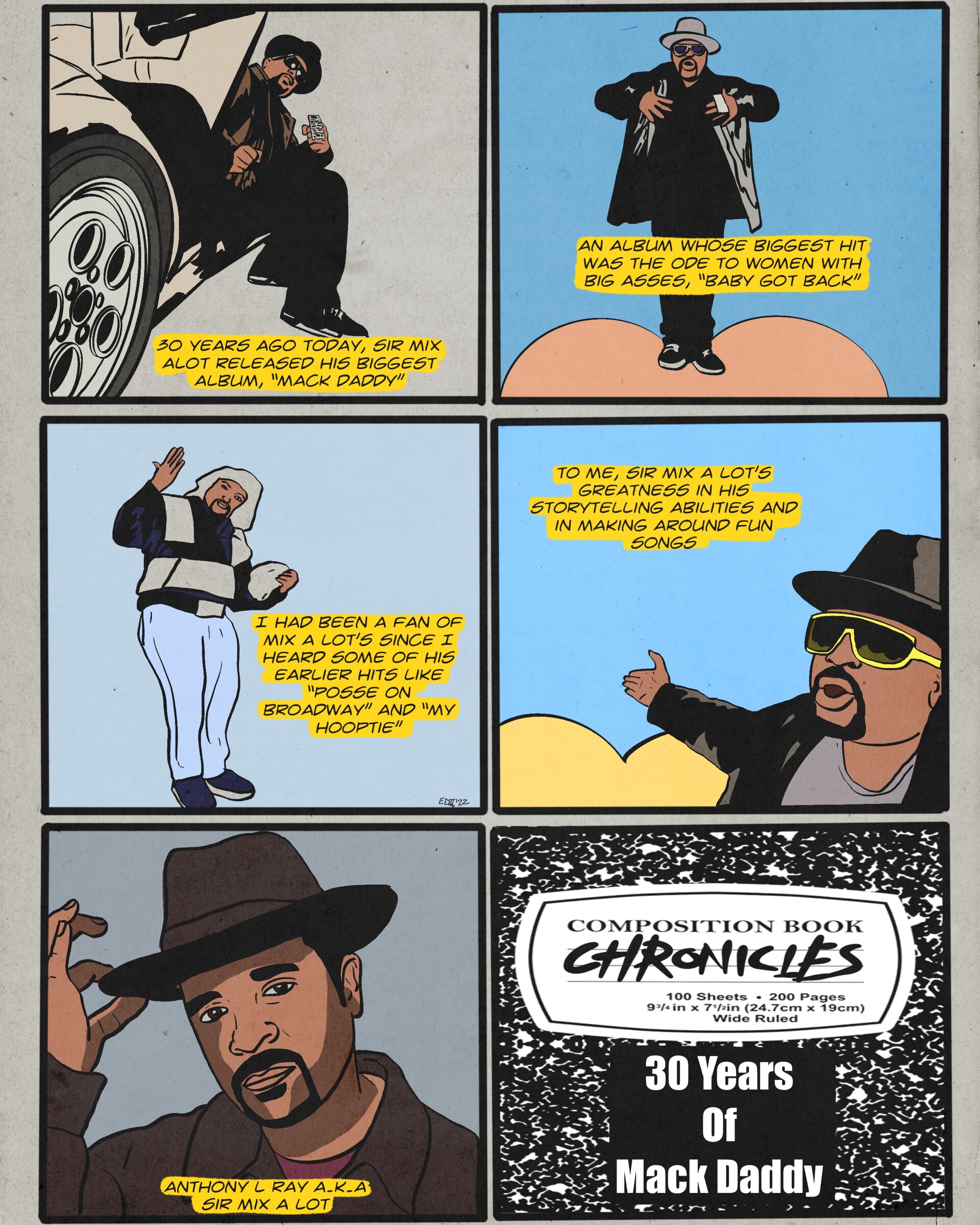 ArtStation - 30 Years of Sir Mix A Lot’s Mack Daddy