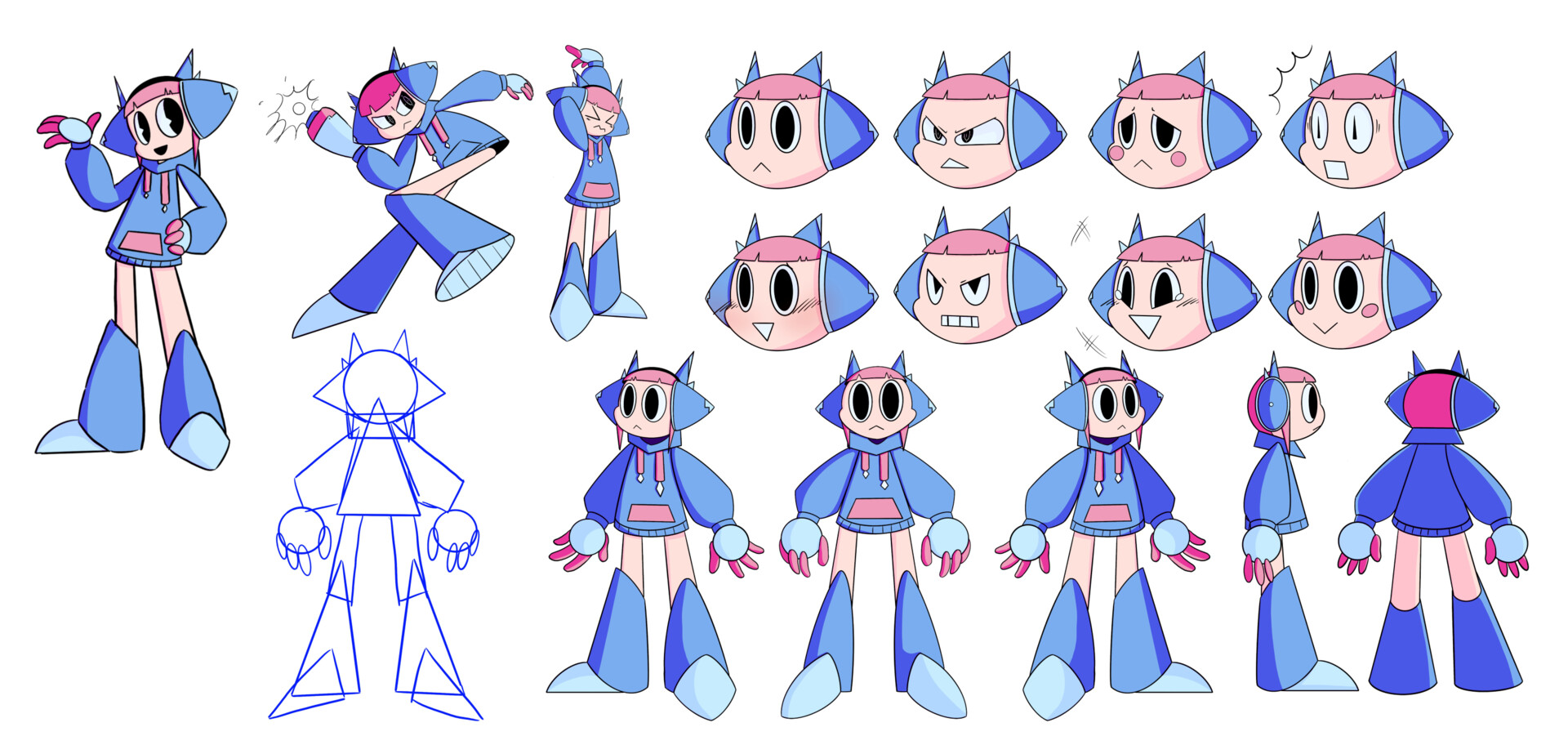 ArtStation - Ami Character Turnaround