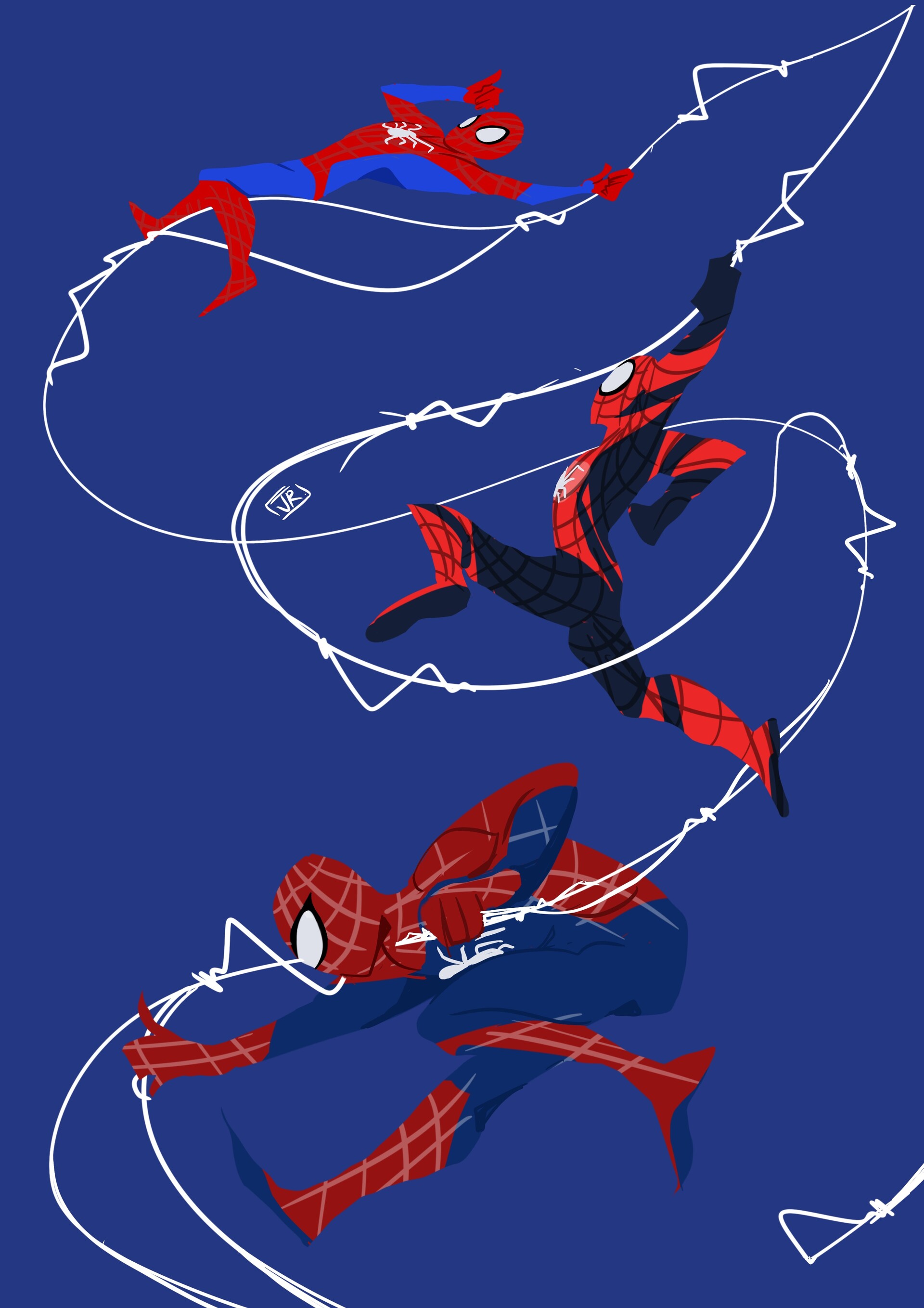 ArtStation - Three Spider-Man