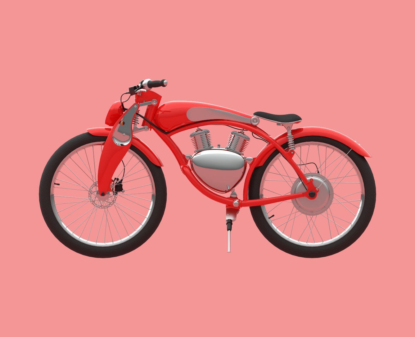 ArtStation - Electric Bike