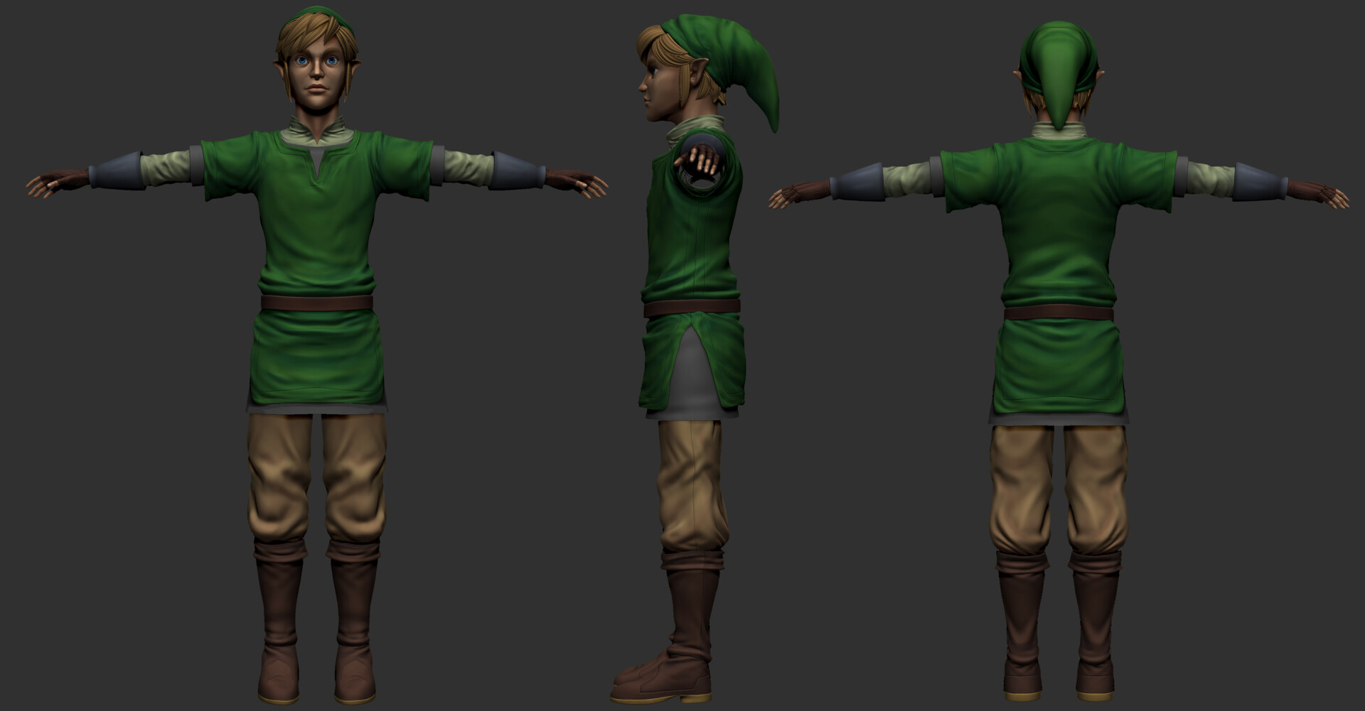 Princess Zelda Skyward Sword Full Body