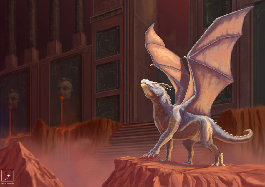 ArtStation - Guardian Dragon - Digital Art