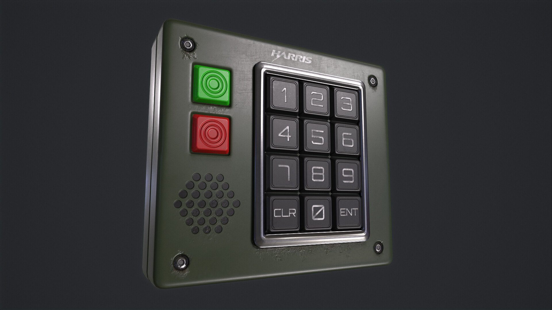 ArtStation - Military Keypad