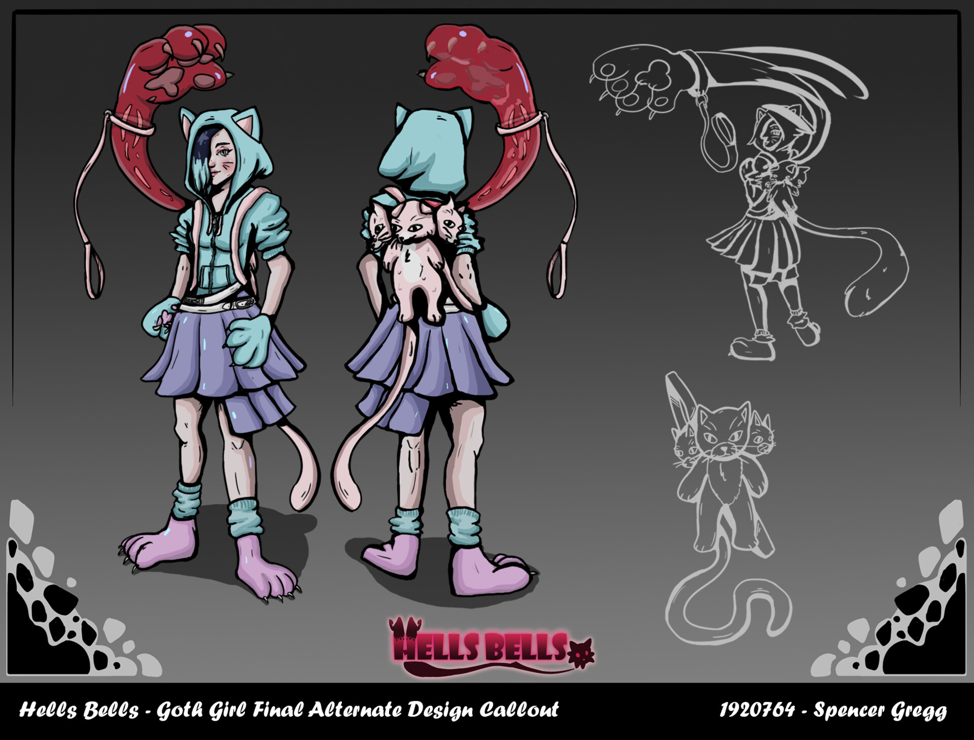 Spencer Gregg - Hells Bells - Playable Character Concepts