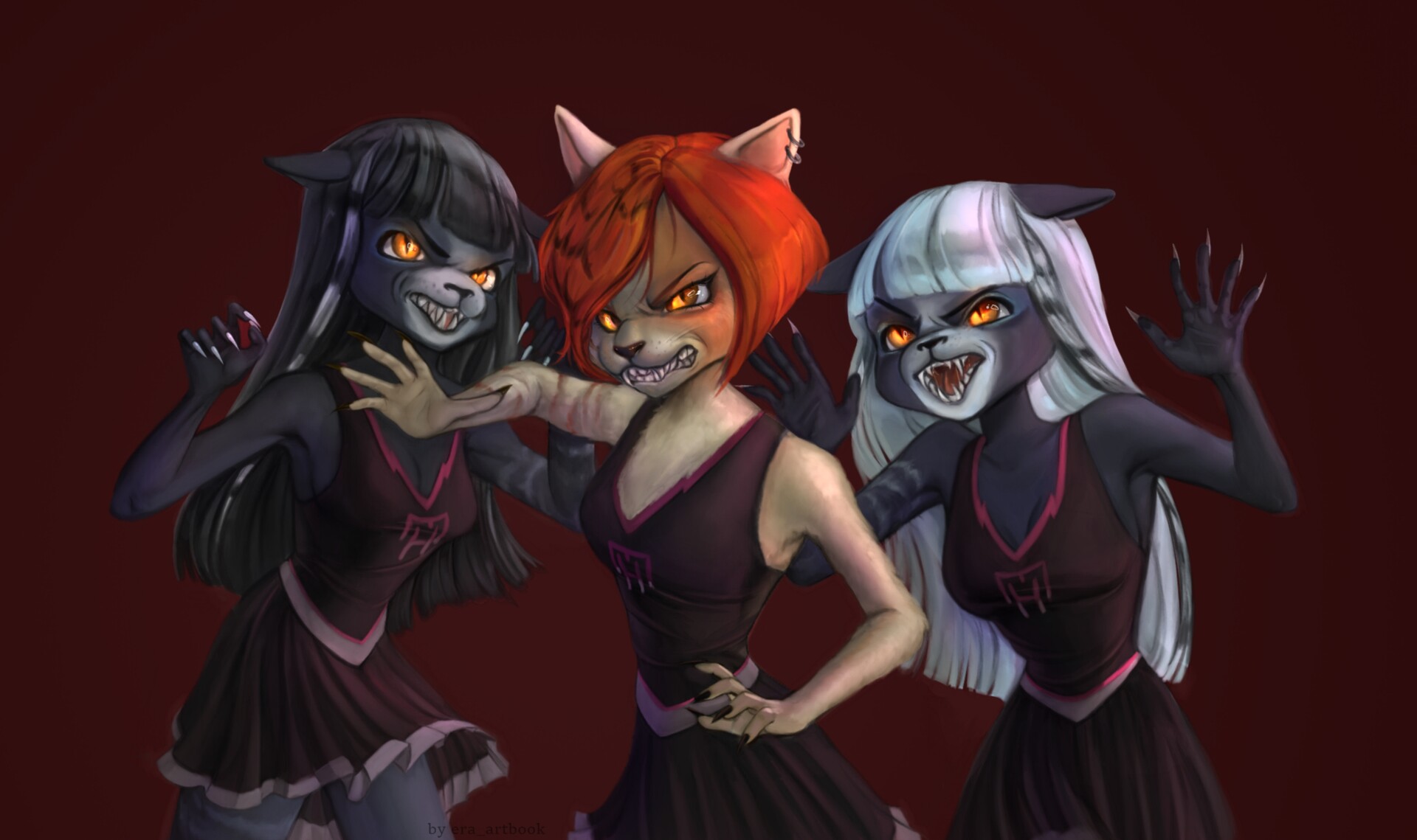 ArtStation - MonsterHigh cats