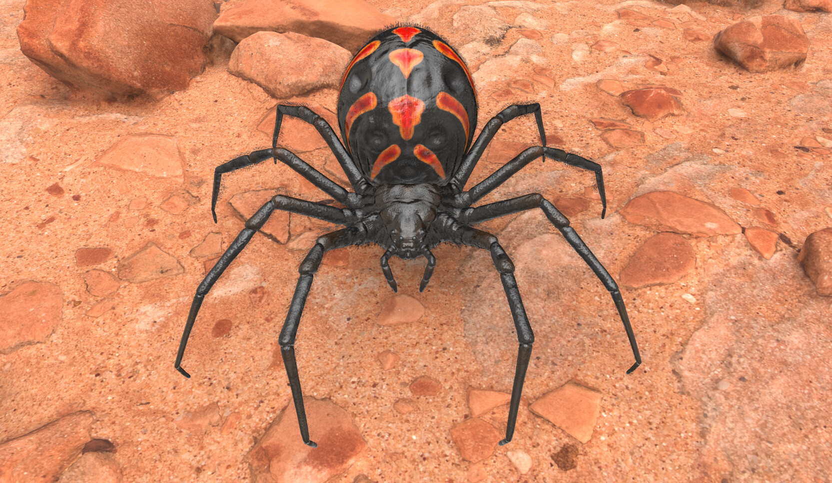 ArtStation - Karakurt spider