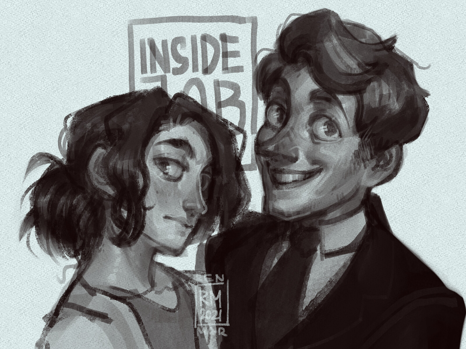 ArtStation - Inside job.