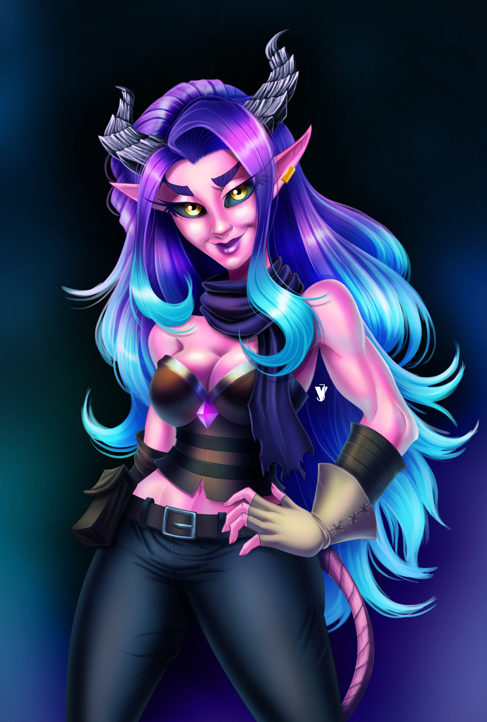 ArtStation - Ri'las Rendered version