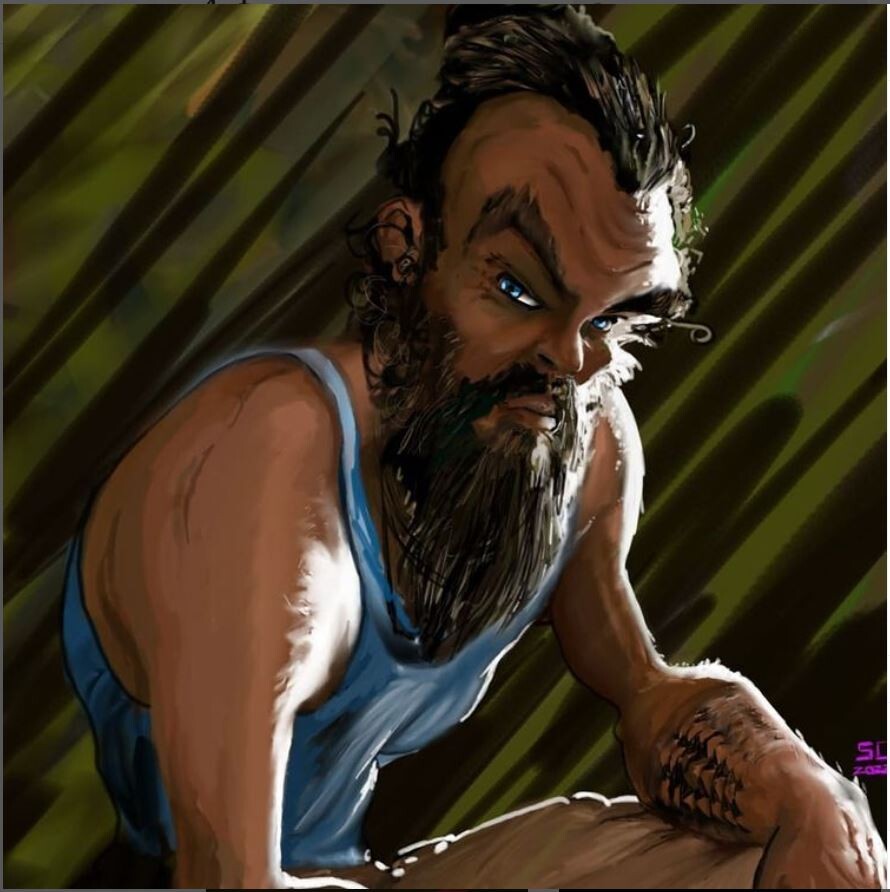 M. Scott Hull - 2022 Caricature Challenge 31 paintings 31 days