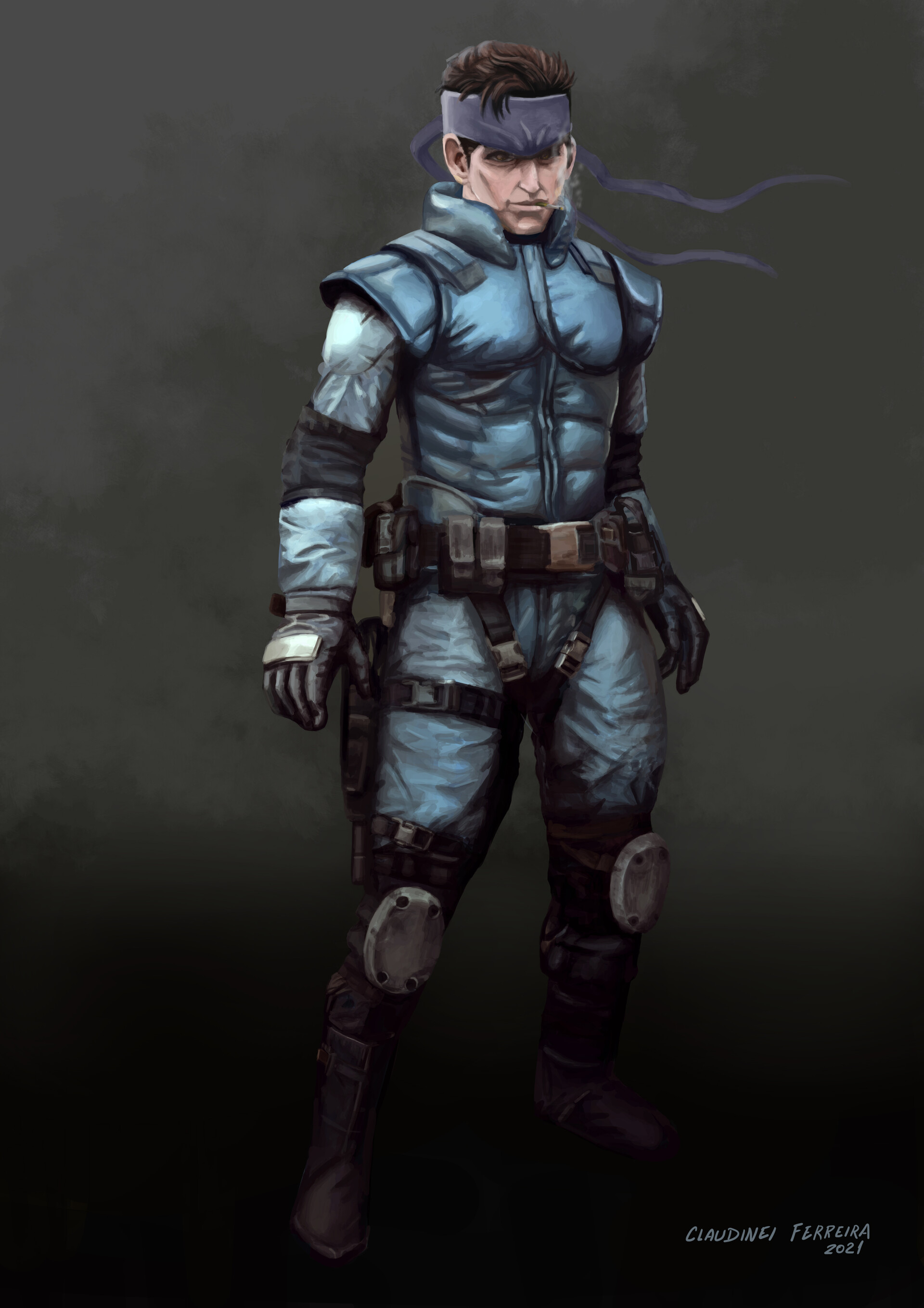 ArtStation - Solid Snake