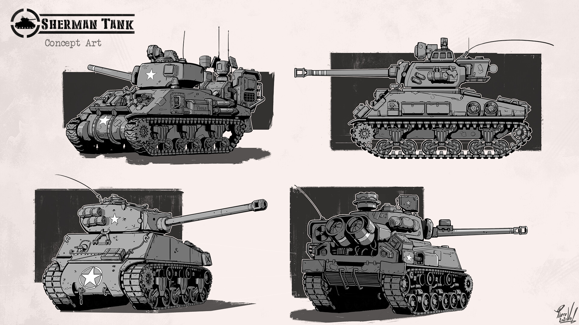 Ww2 Drawings Vehicles