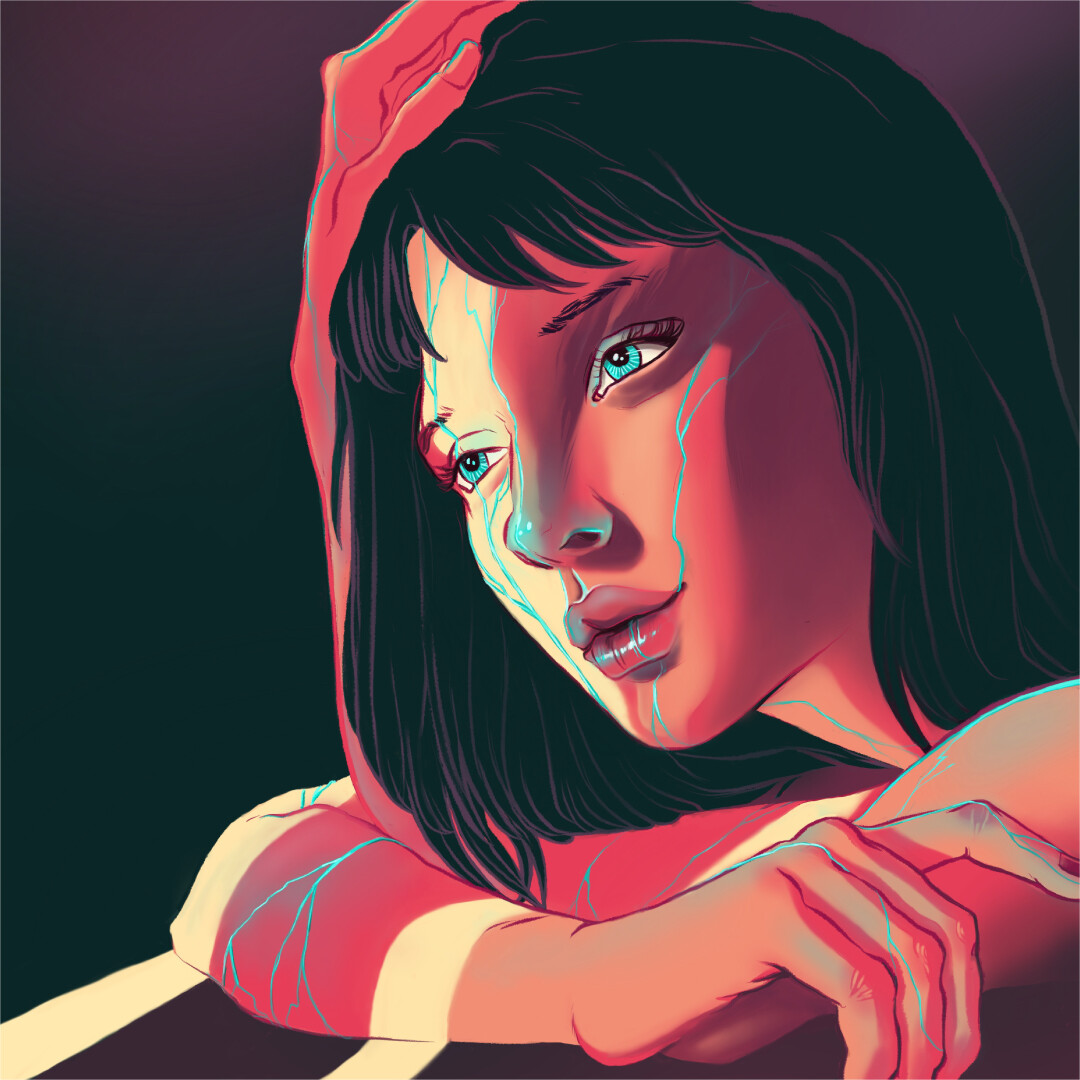 ArtStation - KIntsugi girl II