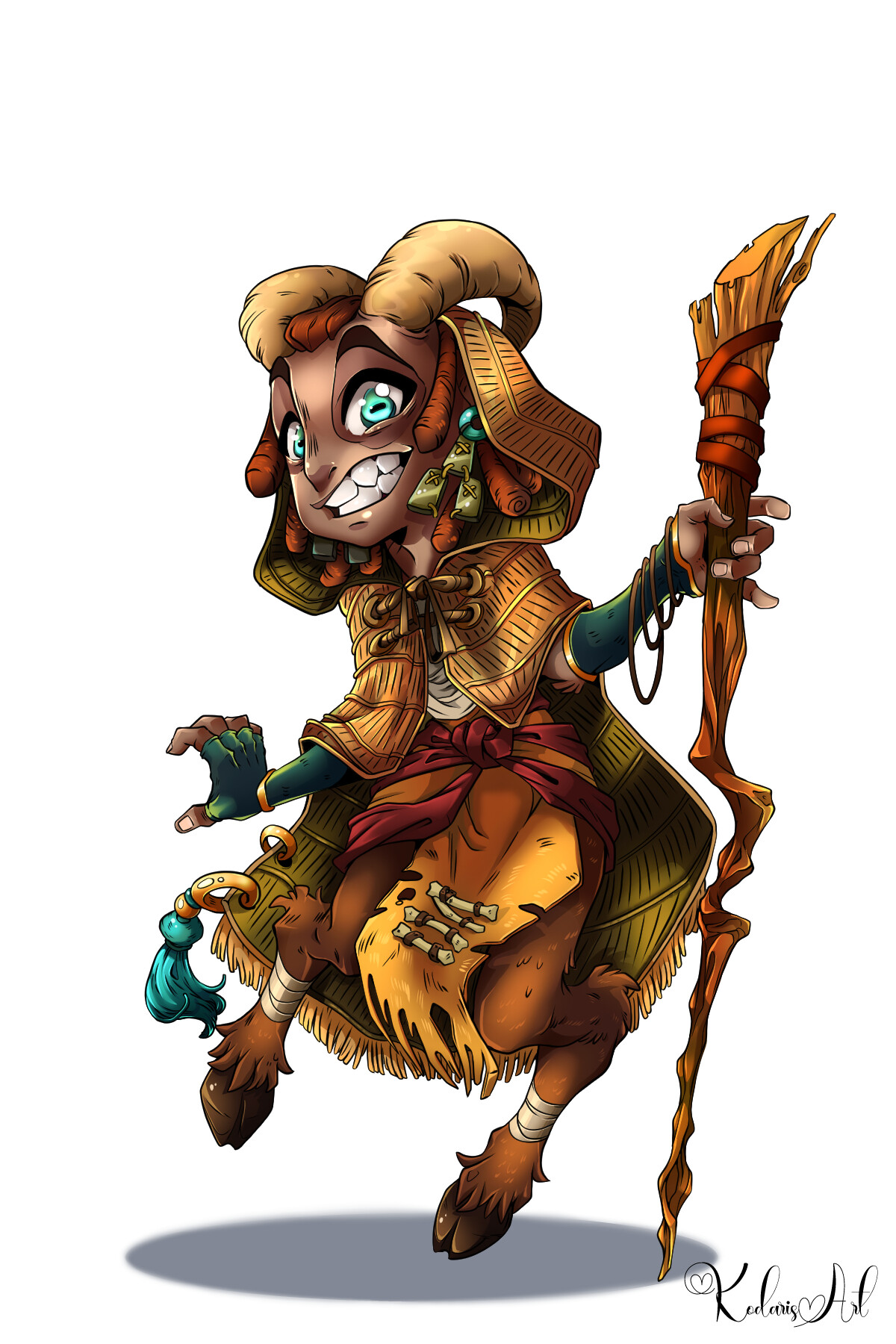 ArtStation - DnD Fantasy cards. Caharacter Design