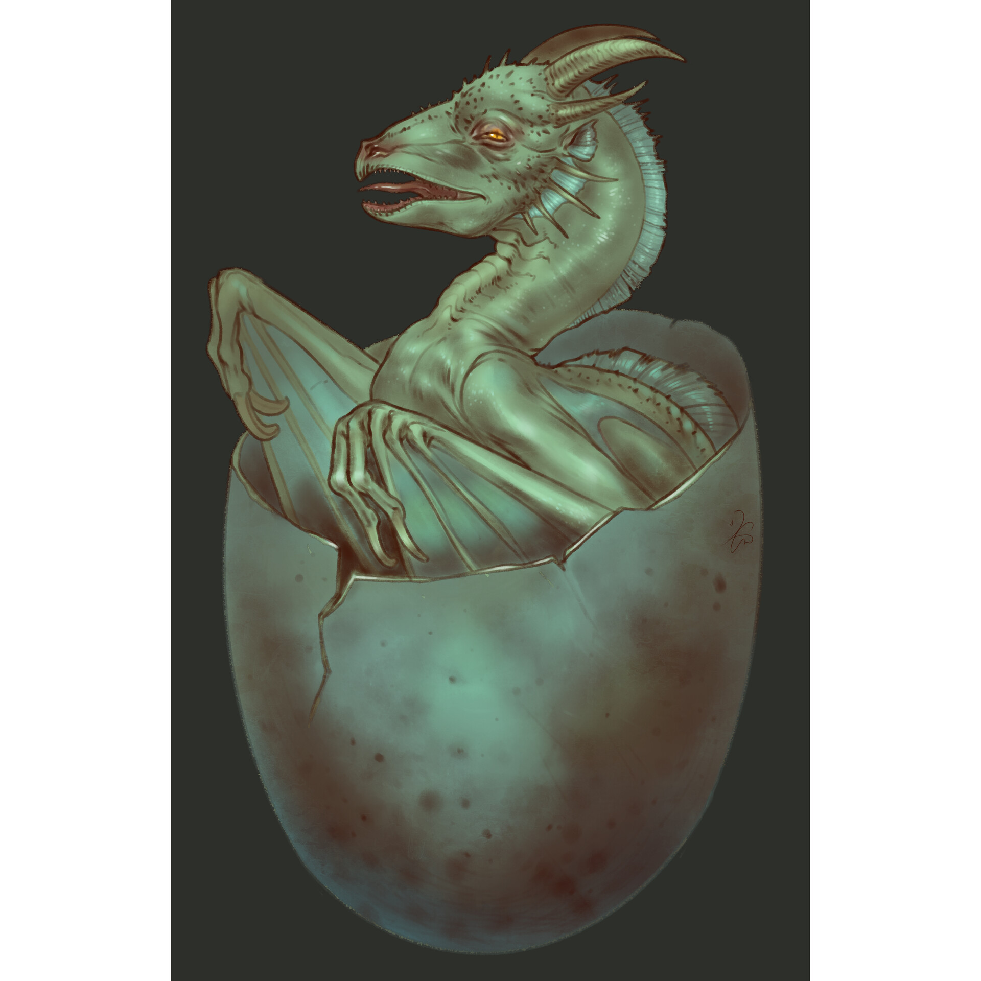 ArtStation - Baby Dragon