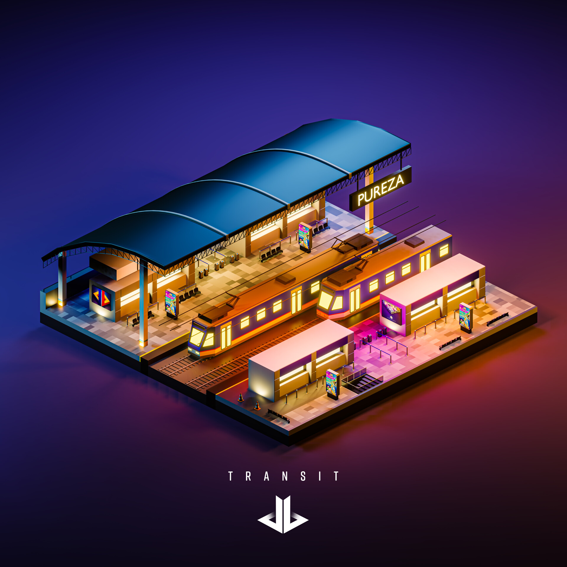 ArtStation - LIGHT RAIL TRANSIT