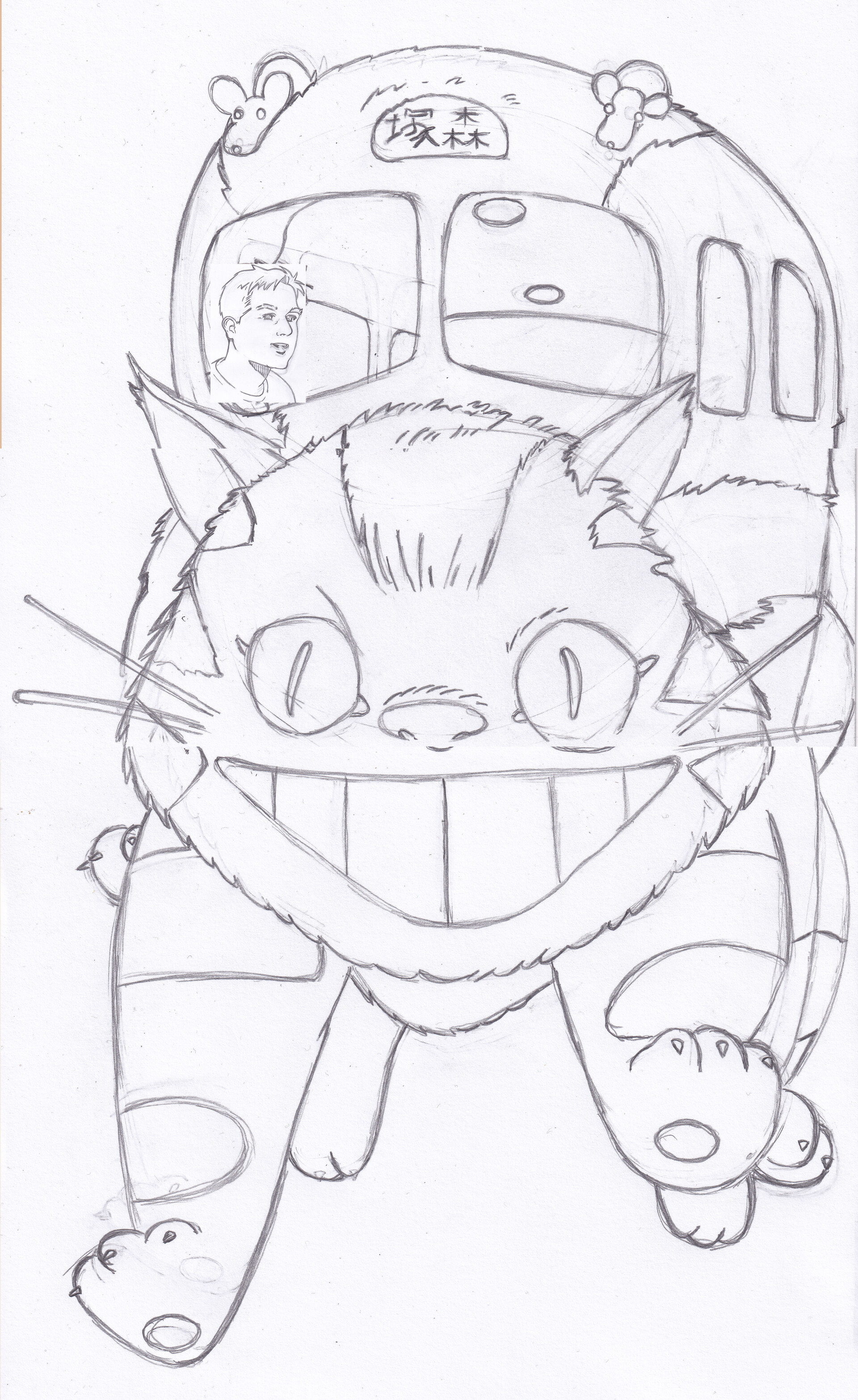 how to draw a cat markcrilley