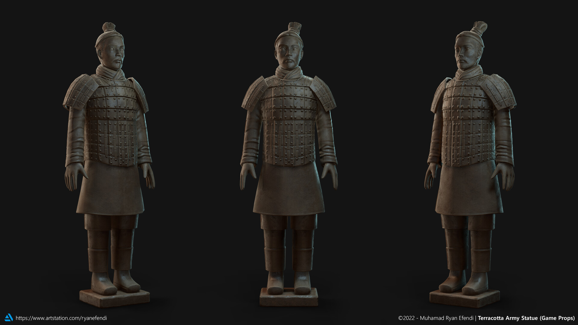 Muhamad Ryan Efendi - Terracotta Army Statue (Game Props)