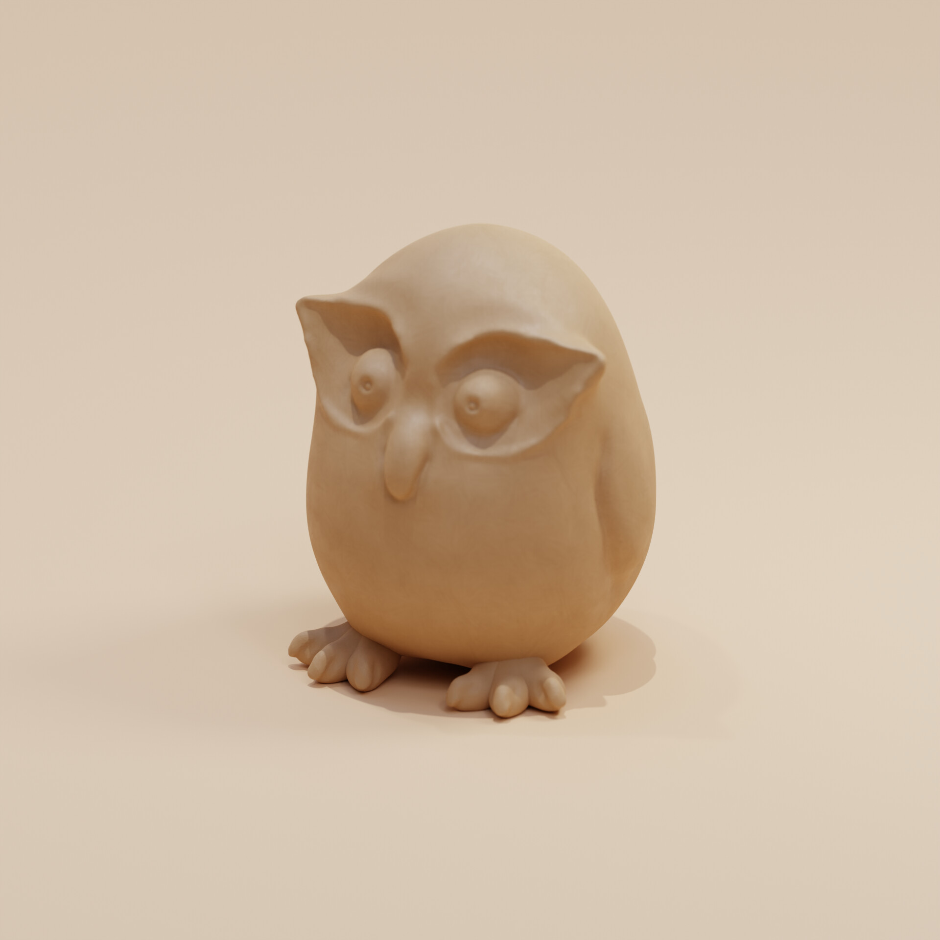 ArtStation - Clay Owl