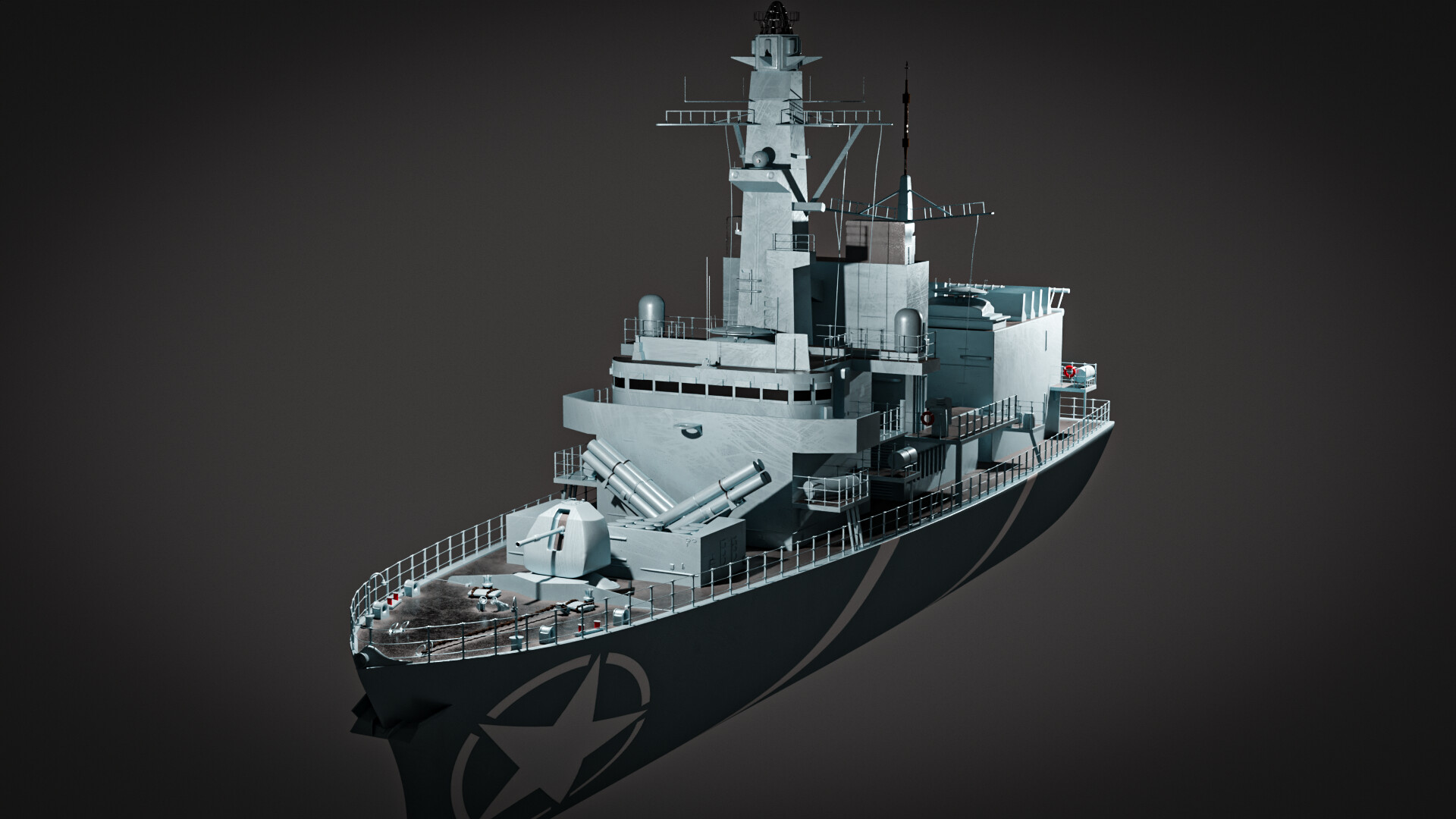 ArtStation - War Ship