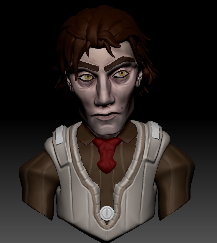 ArtStation - Arcane: Viktor Head Sculpt