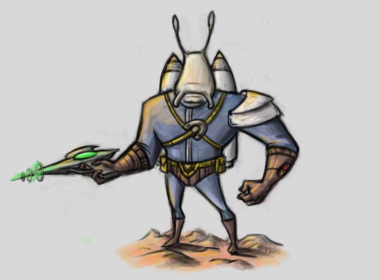 ArtStation - Snail Man