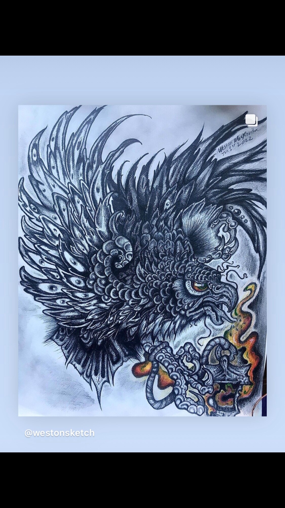 ArtStation - Badass bird