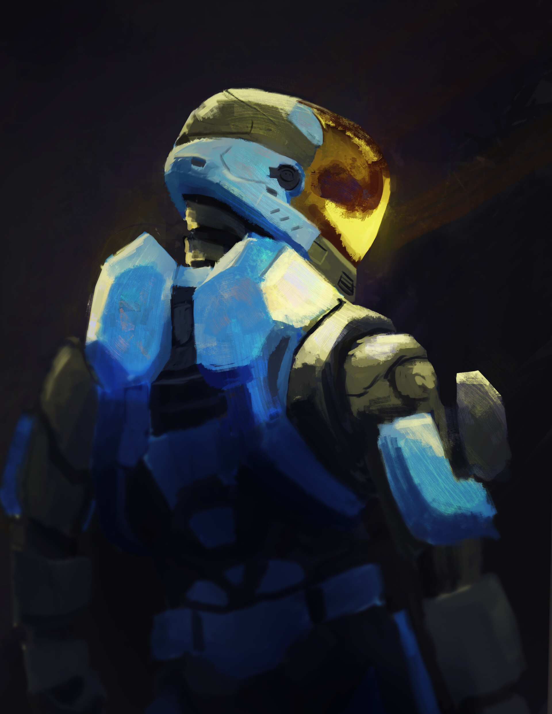 ArtStation - Spartan Illustration (Practice)