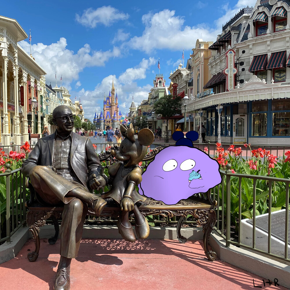 ArtStation - Clarence at Disney World