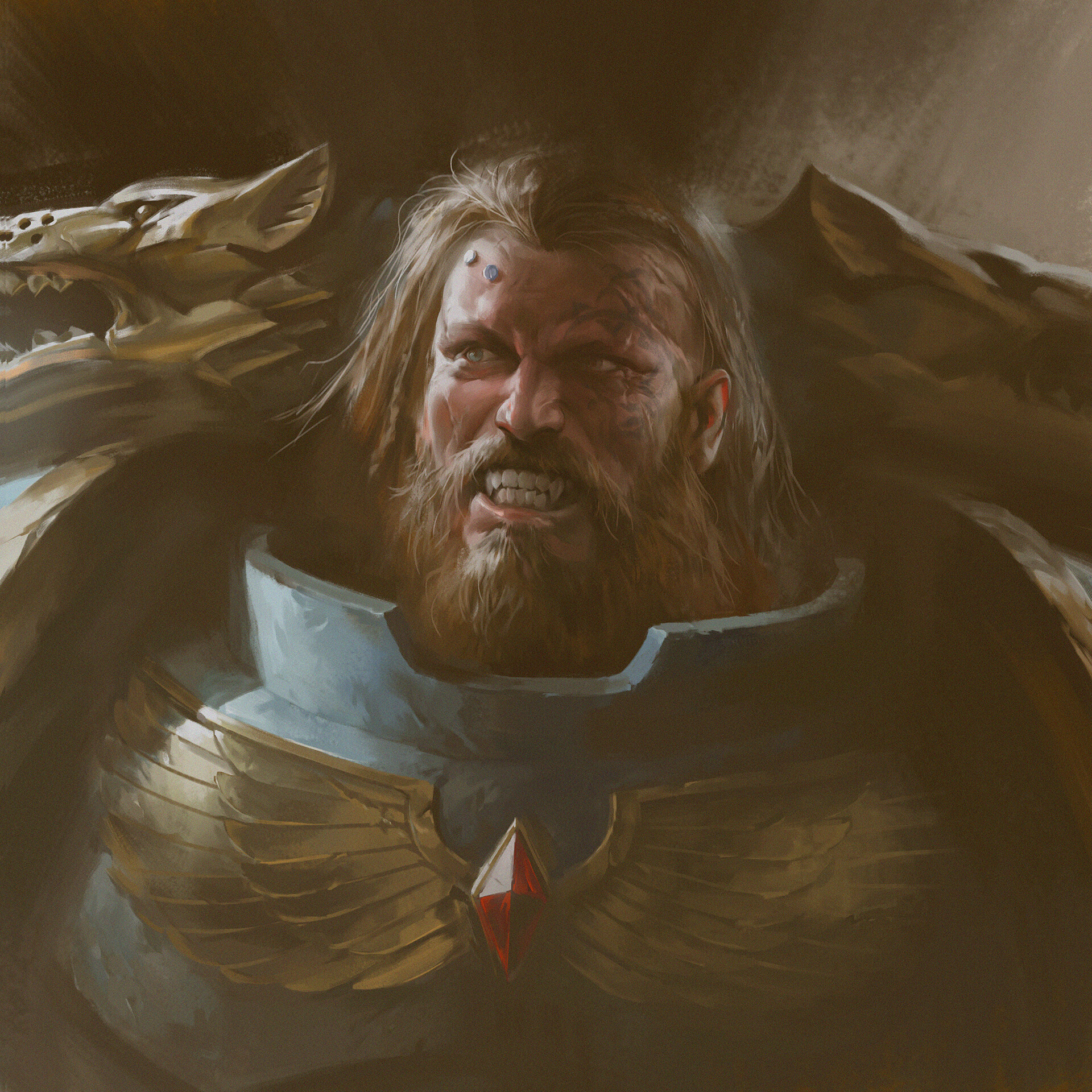 ArtStation - Space Wolf